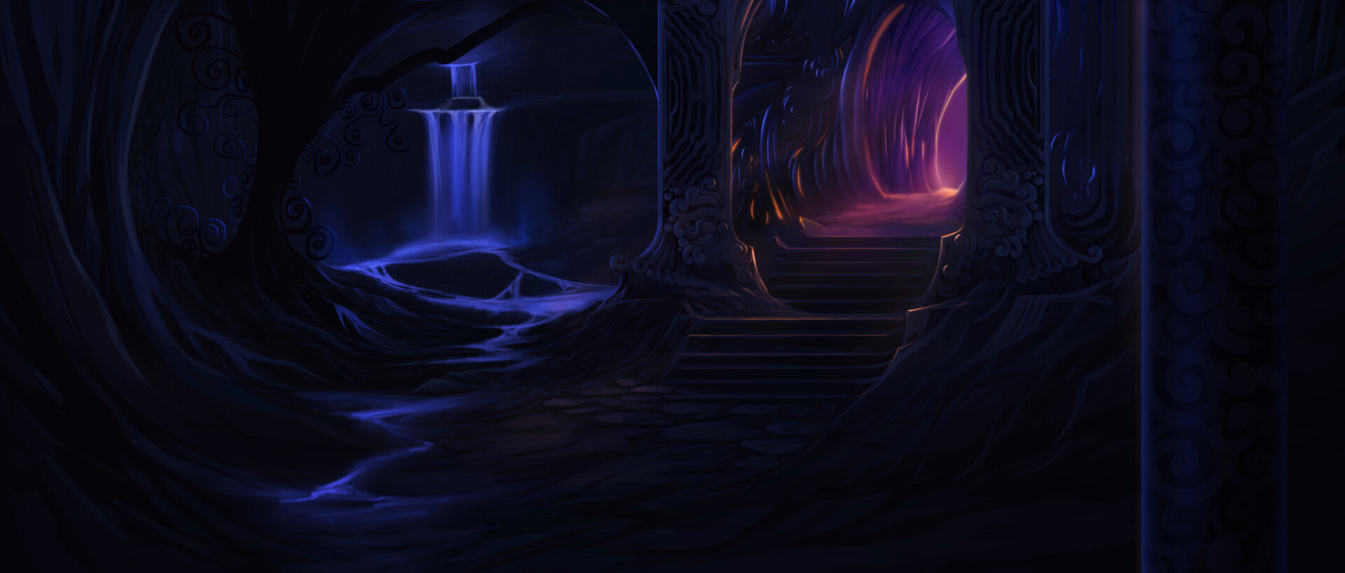 ArtStation - Cave Concept art