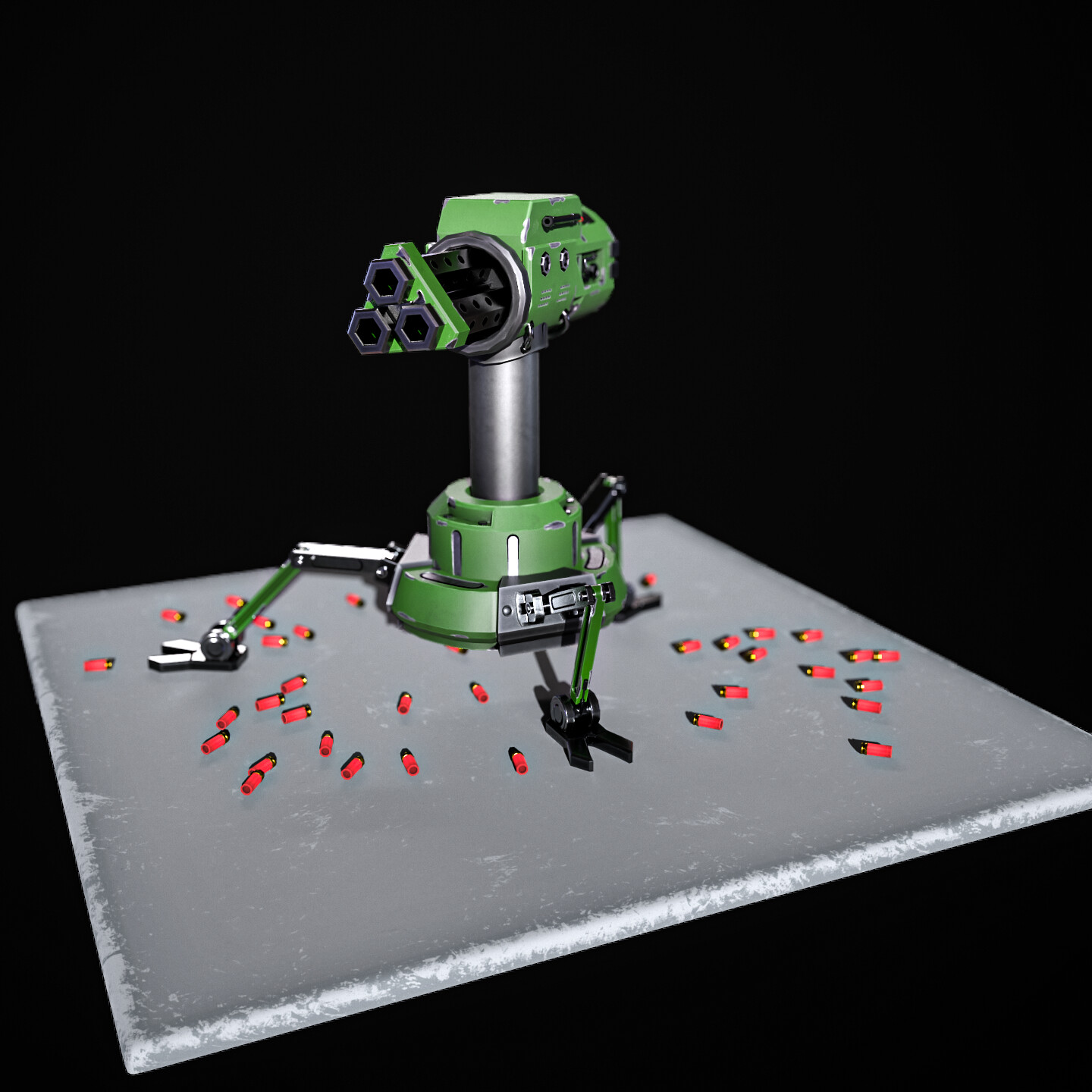 ArtStation - Walking Turret