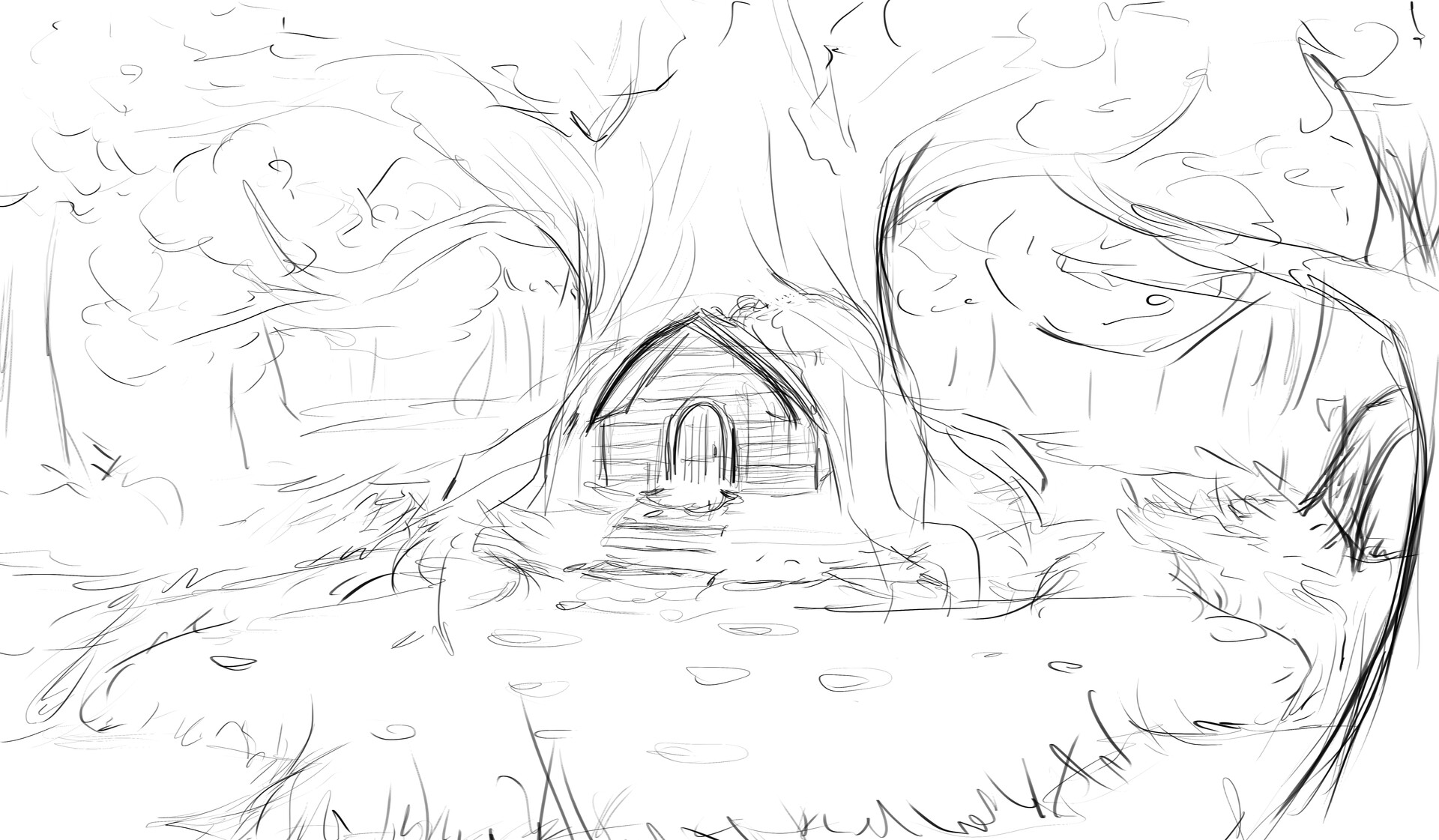 Sabina Janicka - Frog Swamp DnD map