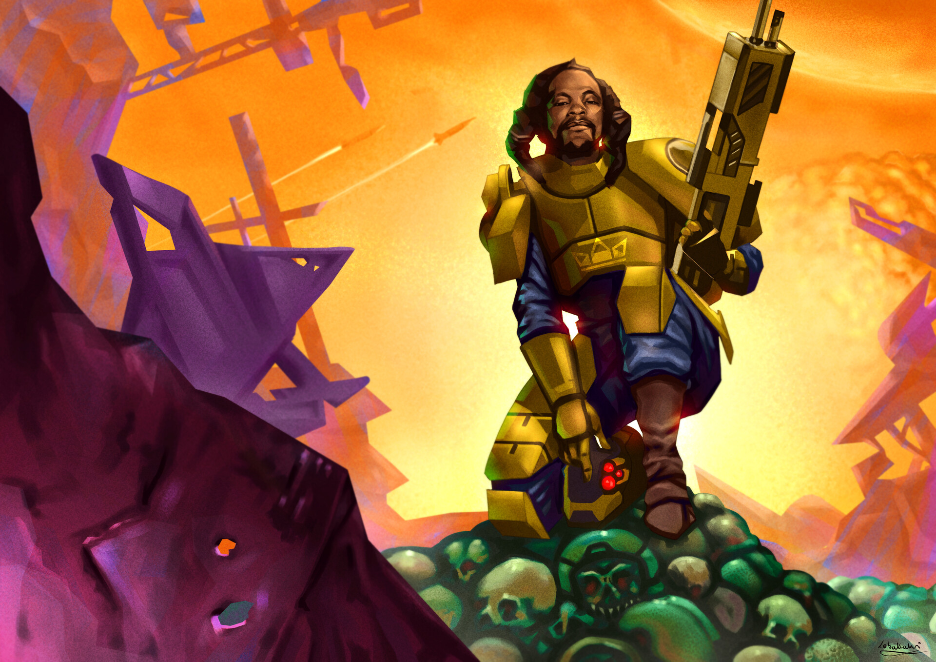 ArtStation - Deadeye Kimathi.