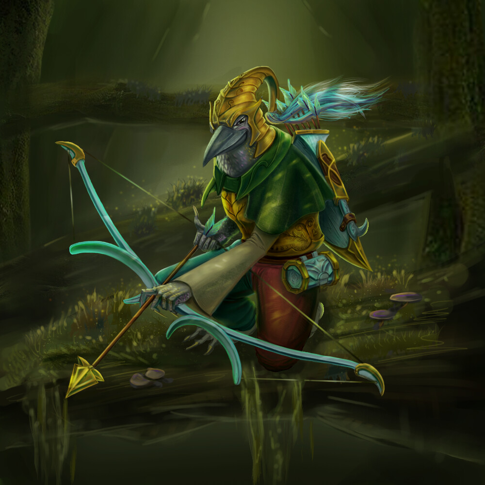 ArtStation - Kenku ranger