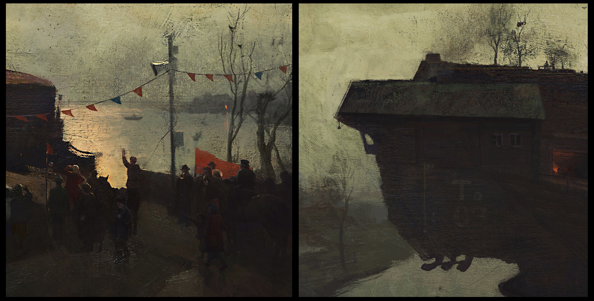 Shibala - Belyana (floating village)