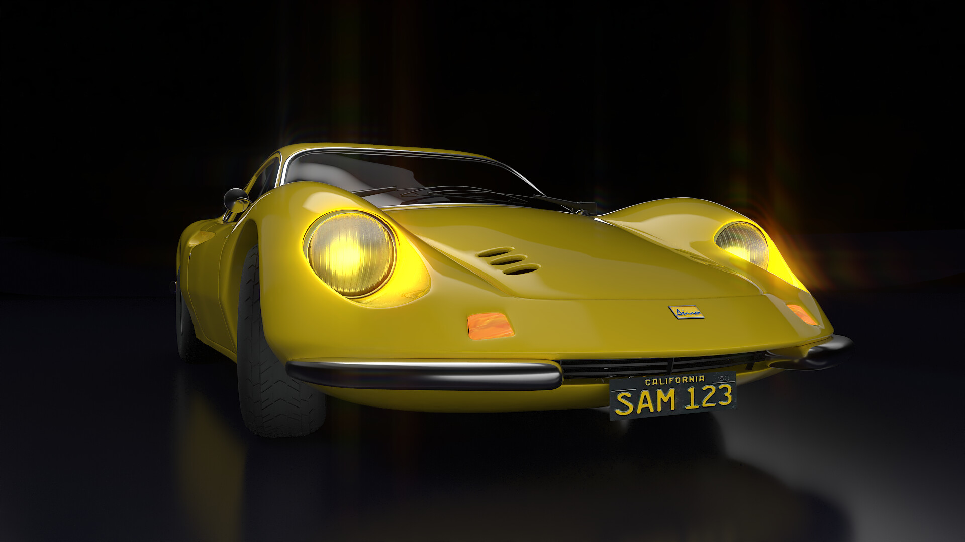 ArtStation - Ferrari Dino