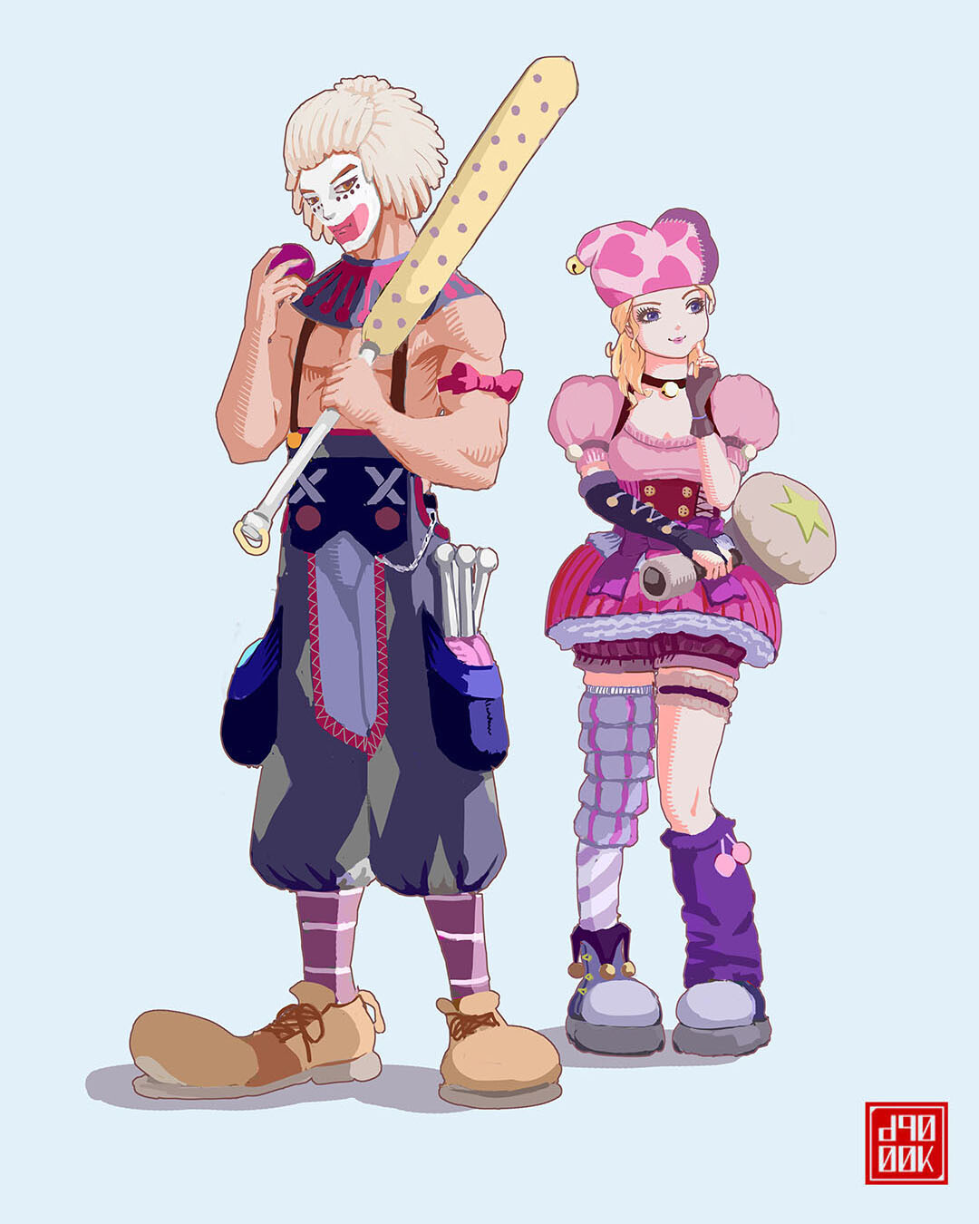 ArtStation - Clown Couple