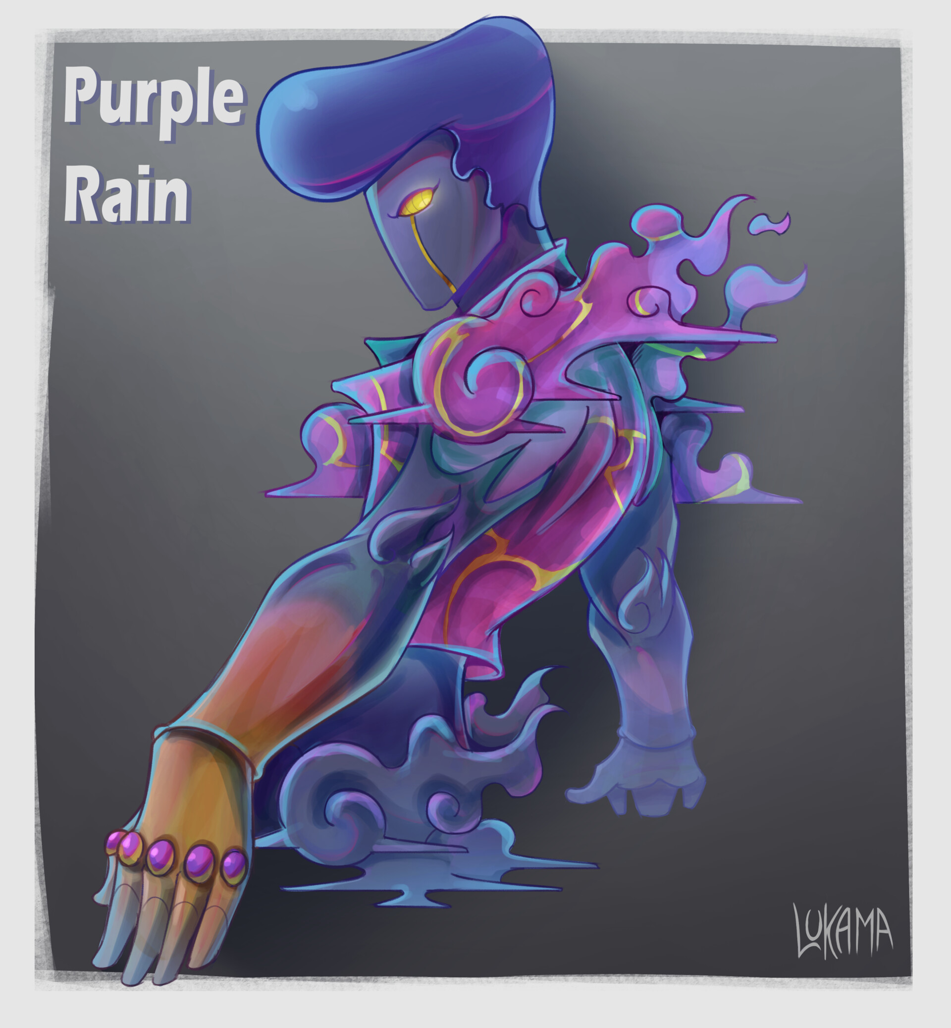 ArtStation - Purple Rain