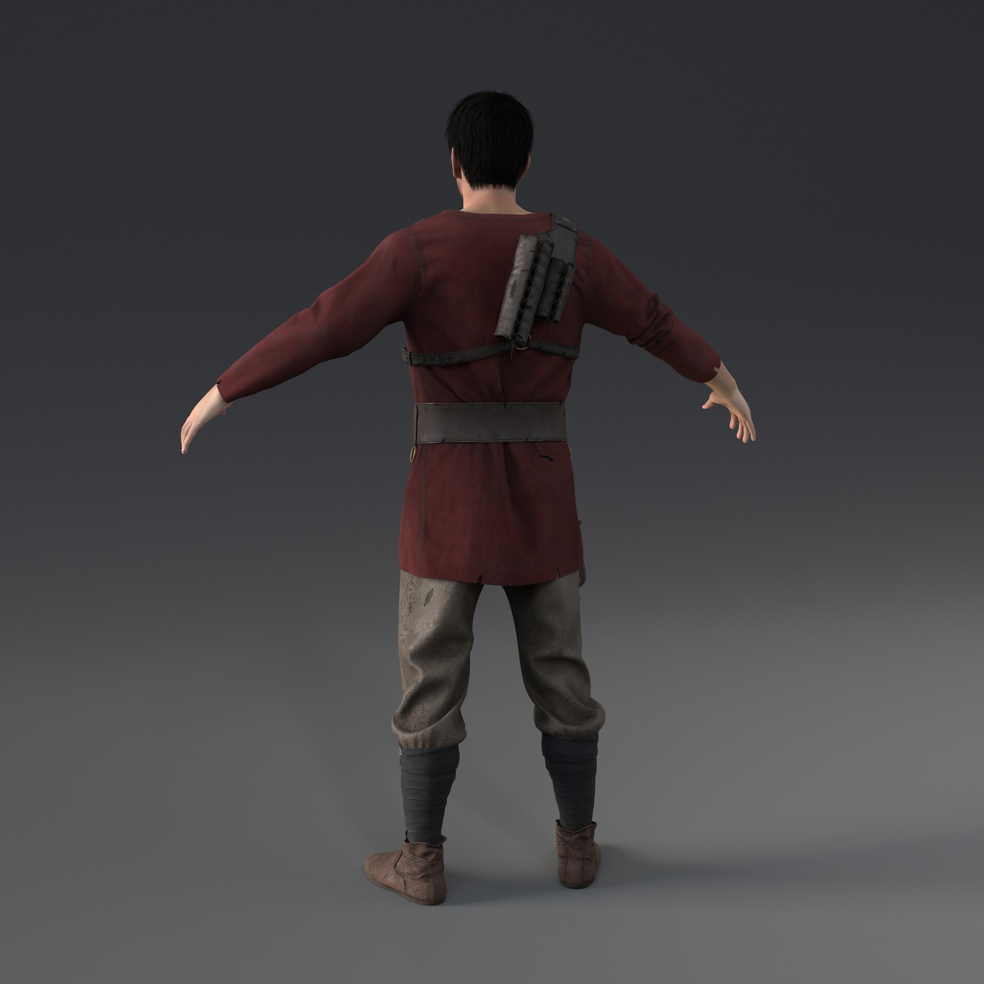 d_andrey_b - Map of Materials: Vincent - 3d model remaster.