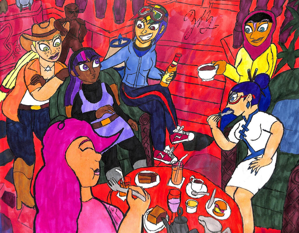 ArtStation - Harmony Sages: Fancy Breakroom