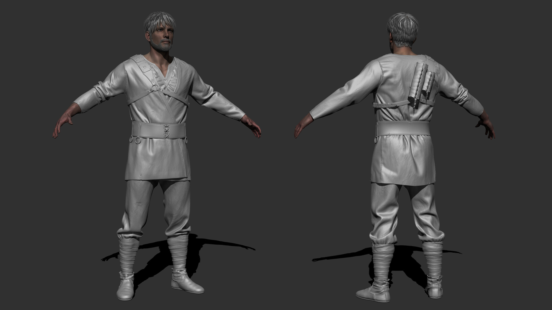 d_andrey_b - Map of Materials: Vincent - 3d model remaster.