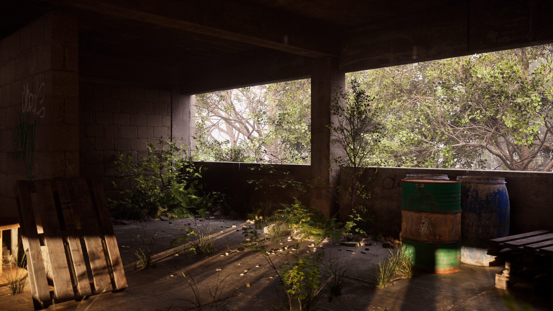 ArtStation - Abandoned Building | UE5