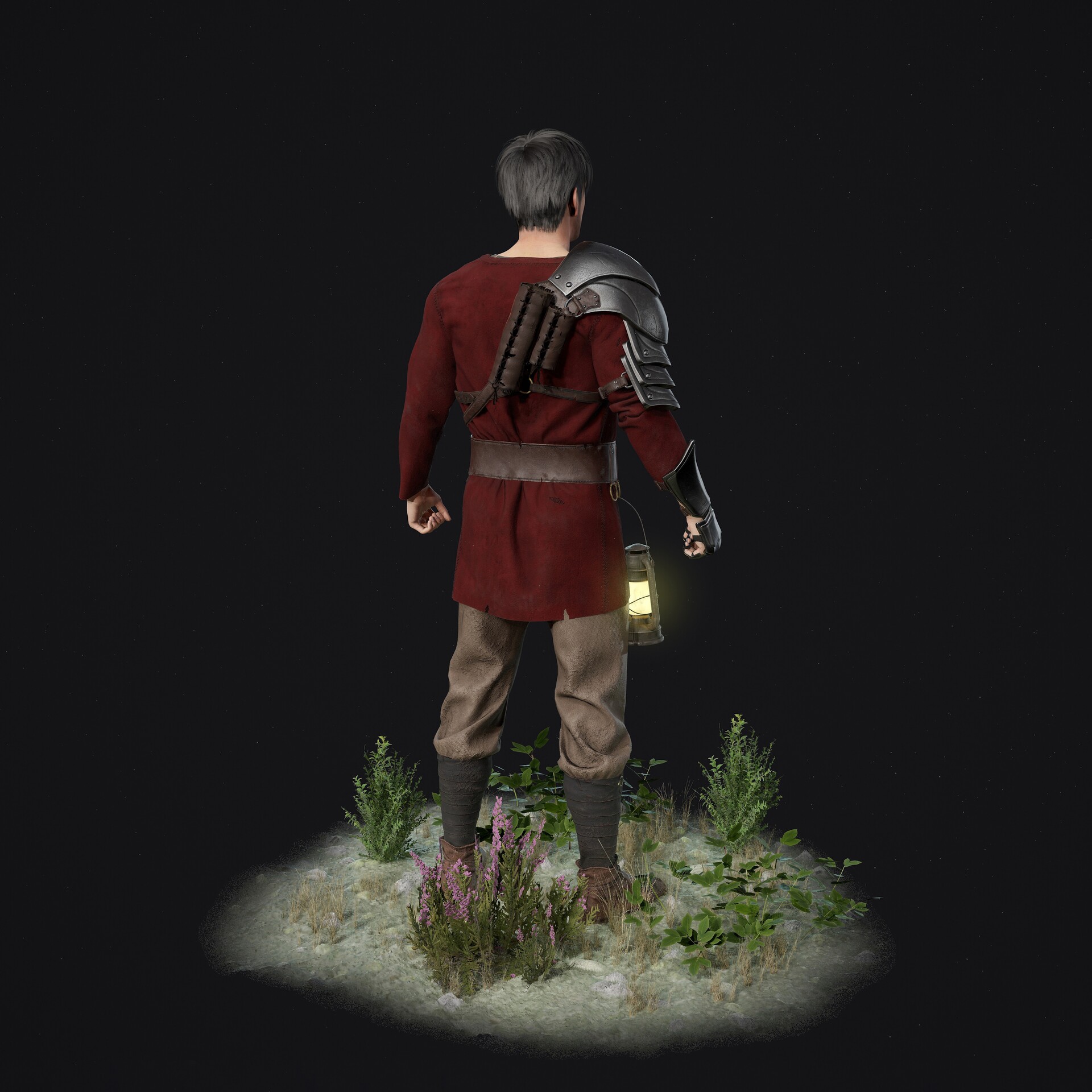 d_andrey_b - Map of Materials: Vincent - 3d model remaster.