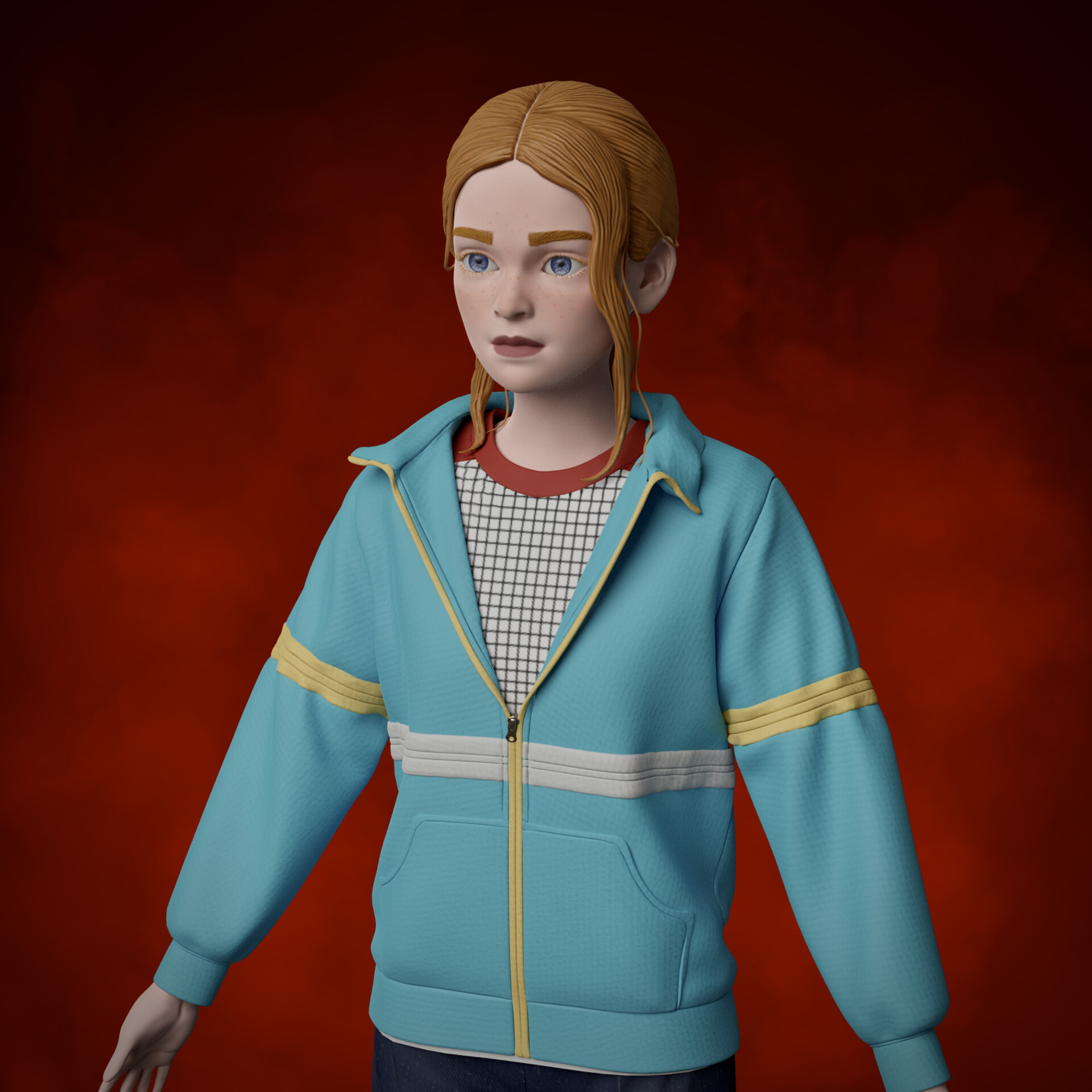 ArtStation - Stranger Things: Max