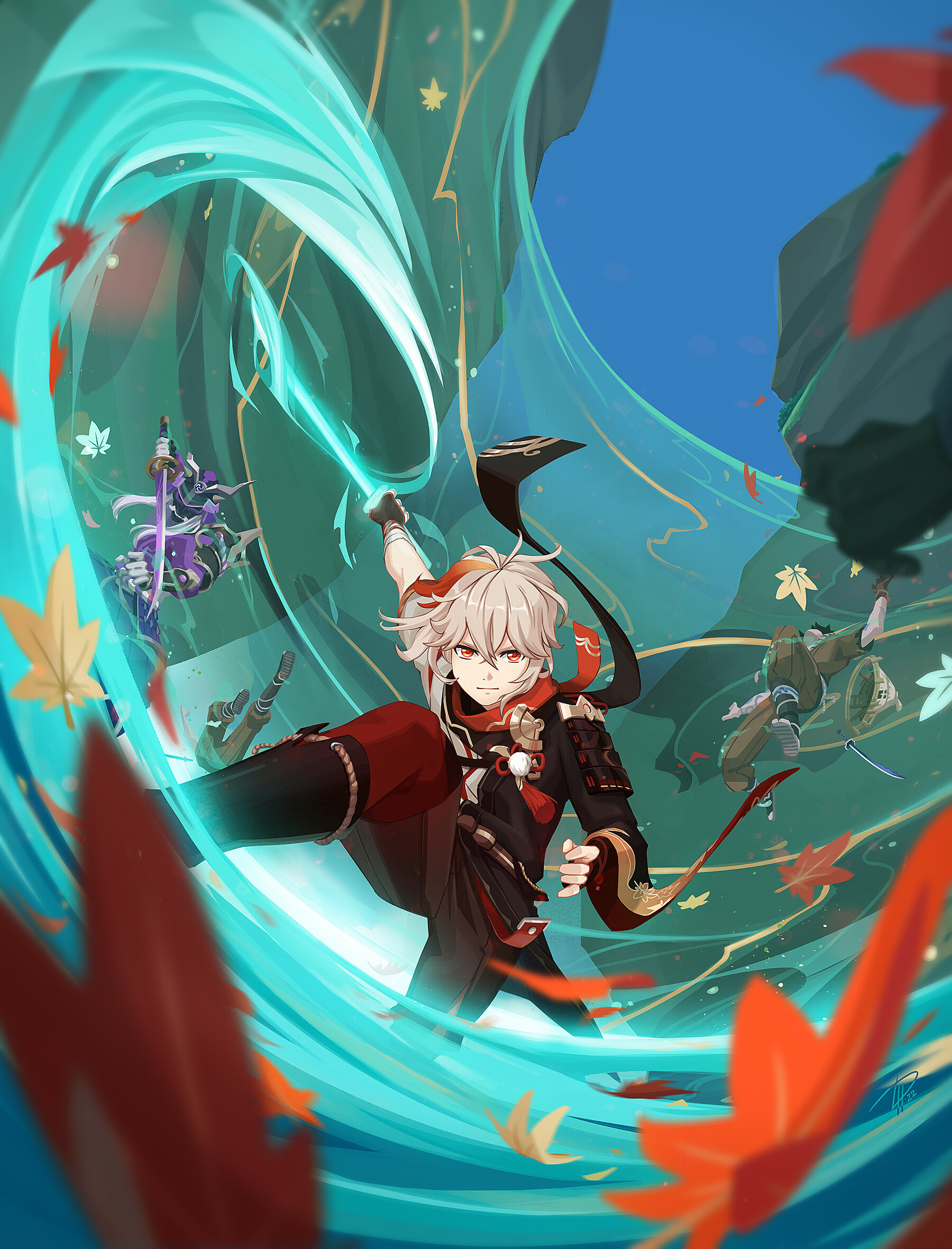 ArtStation - Kaedehara Kazuha