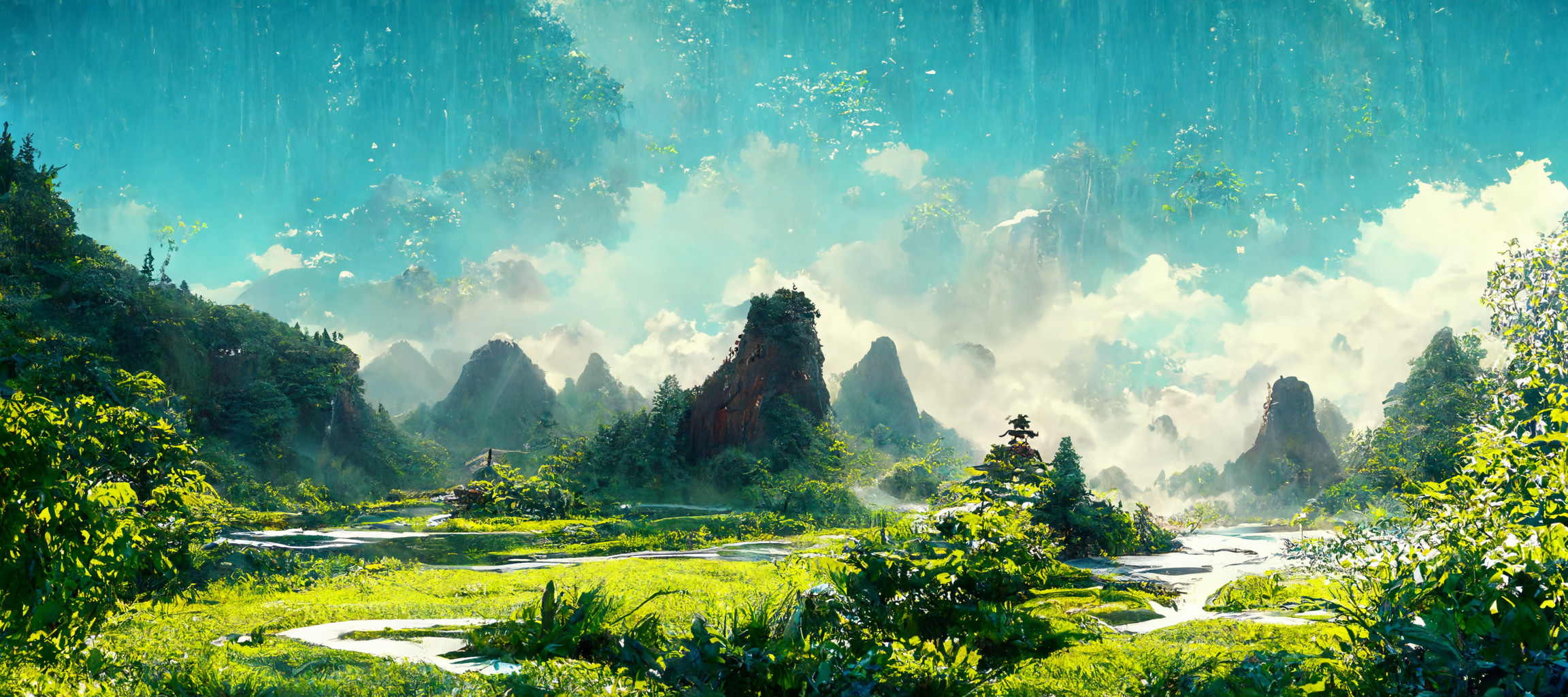 ZC - MidJourney AI Experiment - Mountians