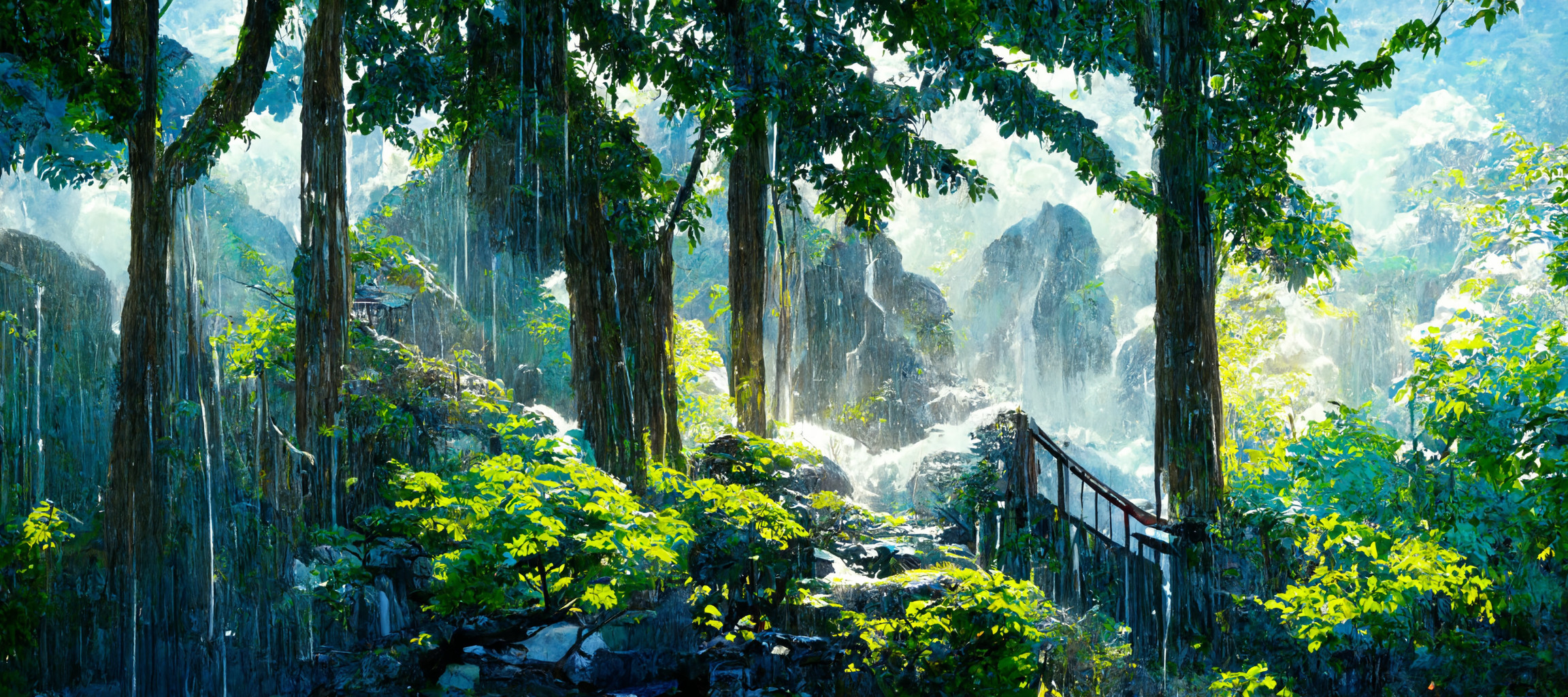 ZC - MidJourney AI Experiment - Mountians