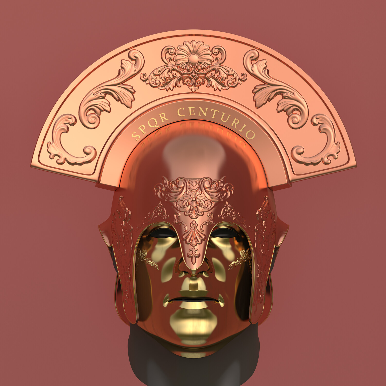 ArtStation - Greco Romani Centurion Praetorian Helmet