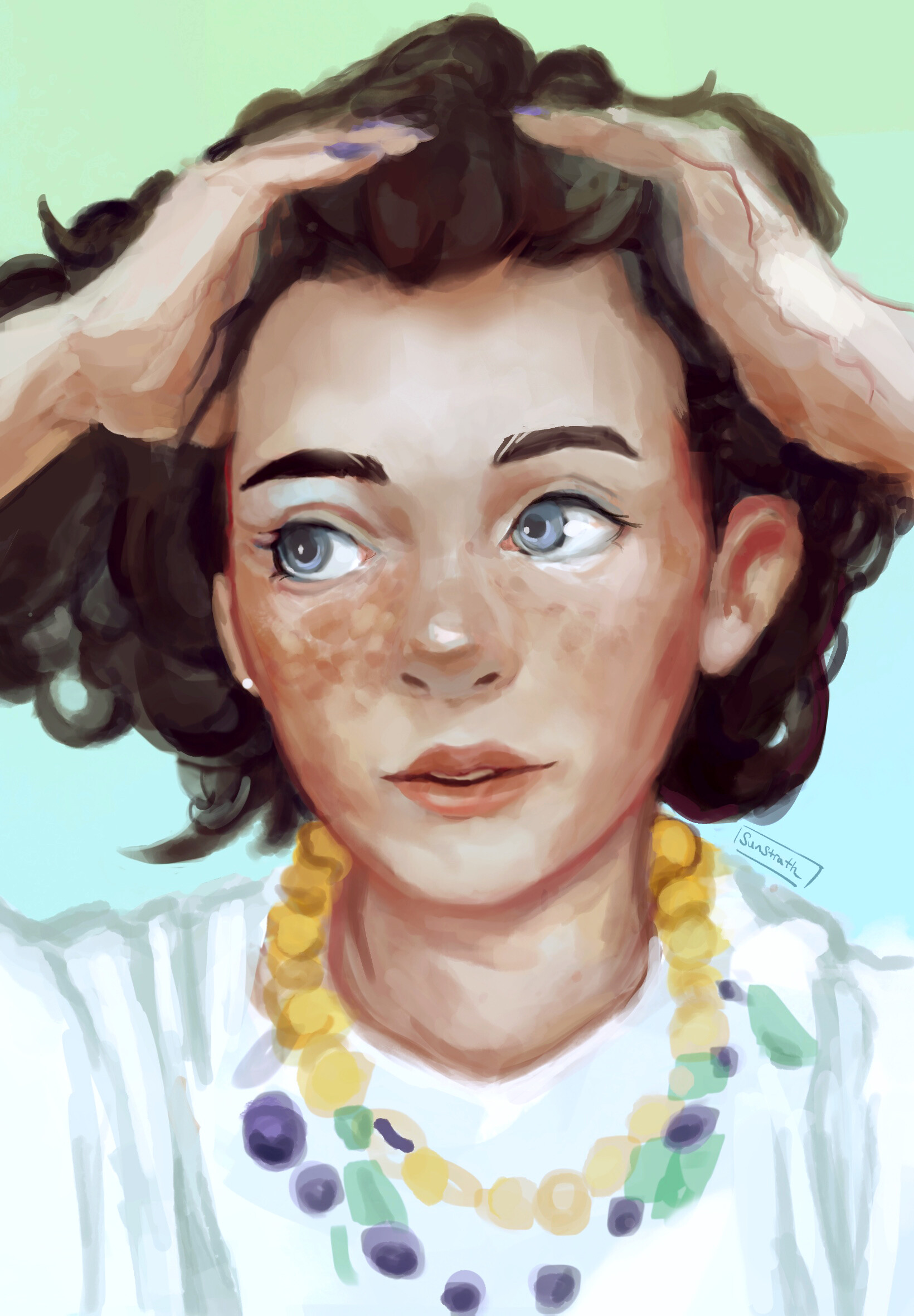 ArtStation - Sammy Rae Portrait