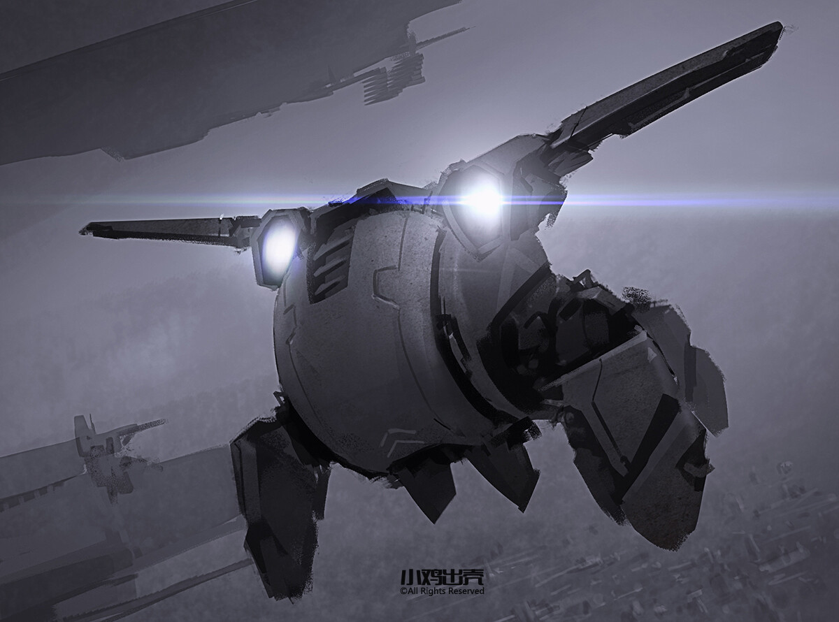 ArtStation - Flying pod