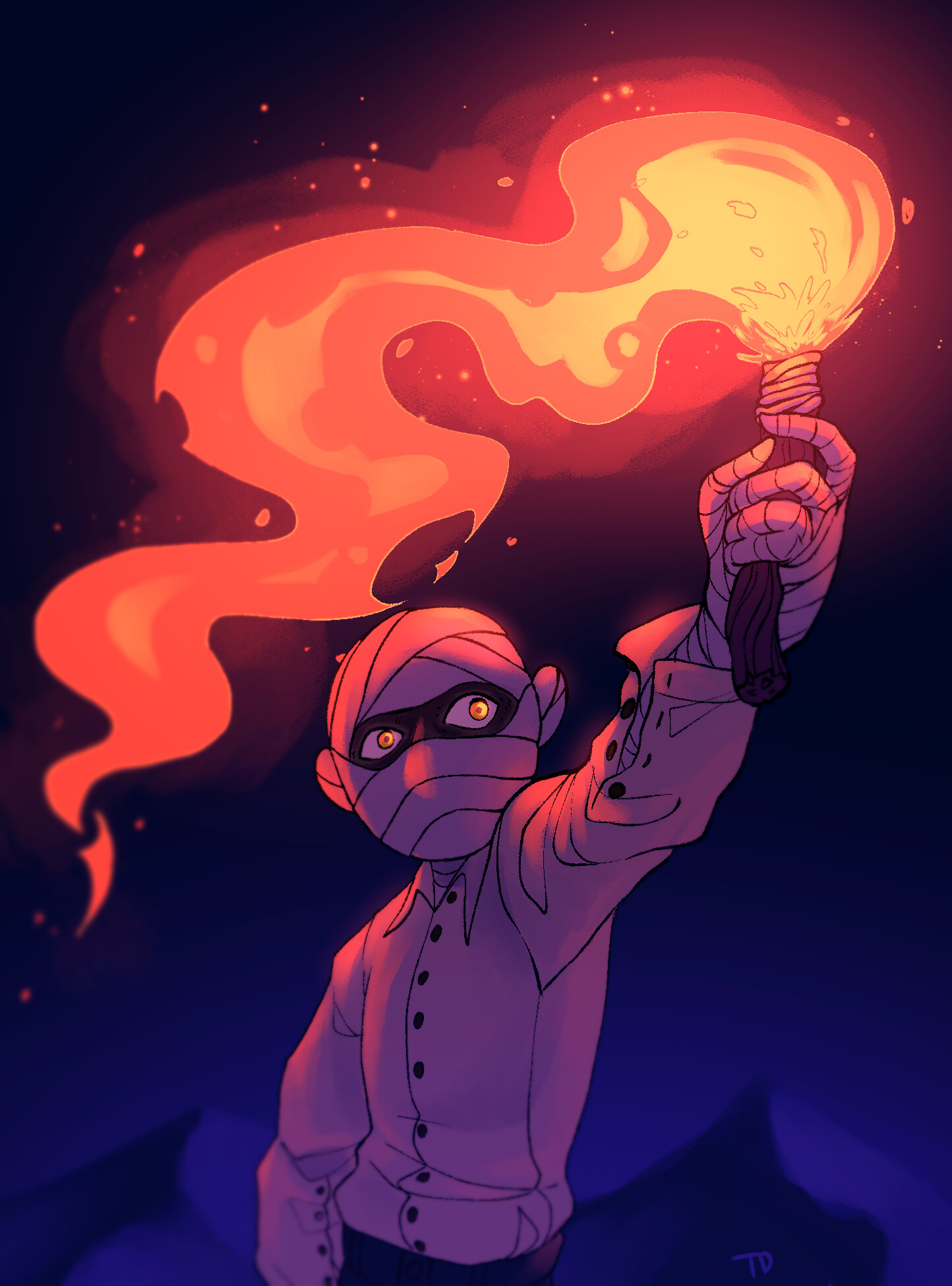 ArtStation - Midnight Stroll