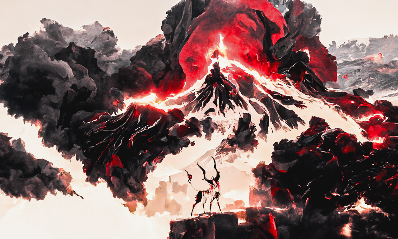 ArtStation - Volcano Beast
