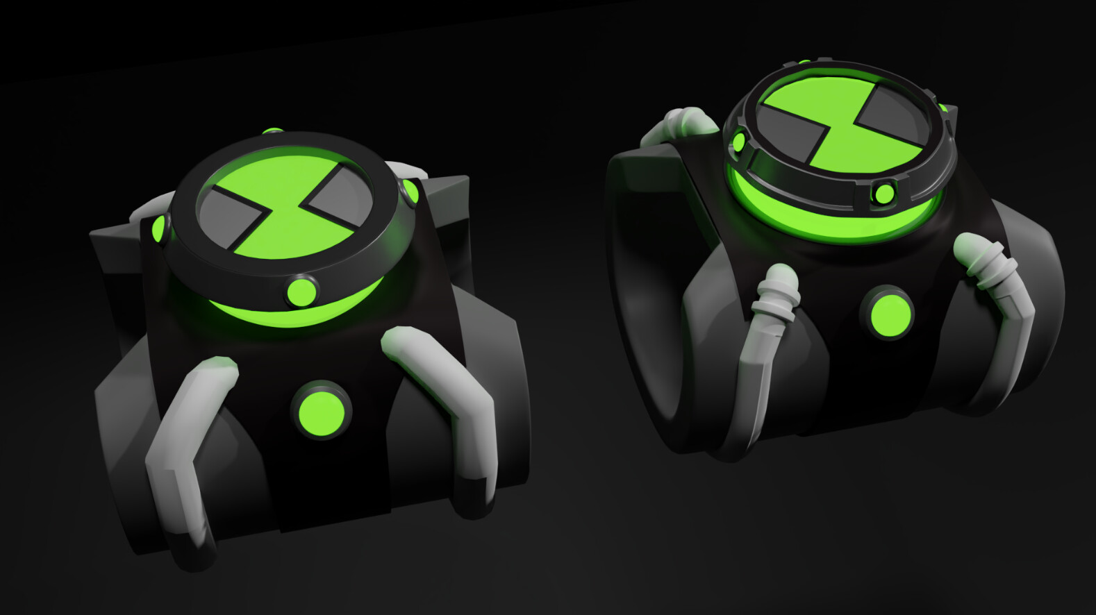 ArtStation - Omnitrix 3D Replica | Original and Modified