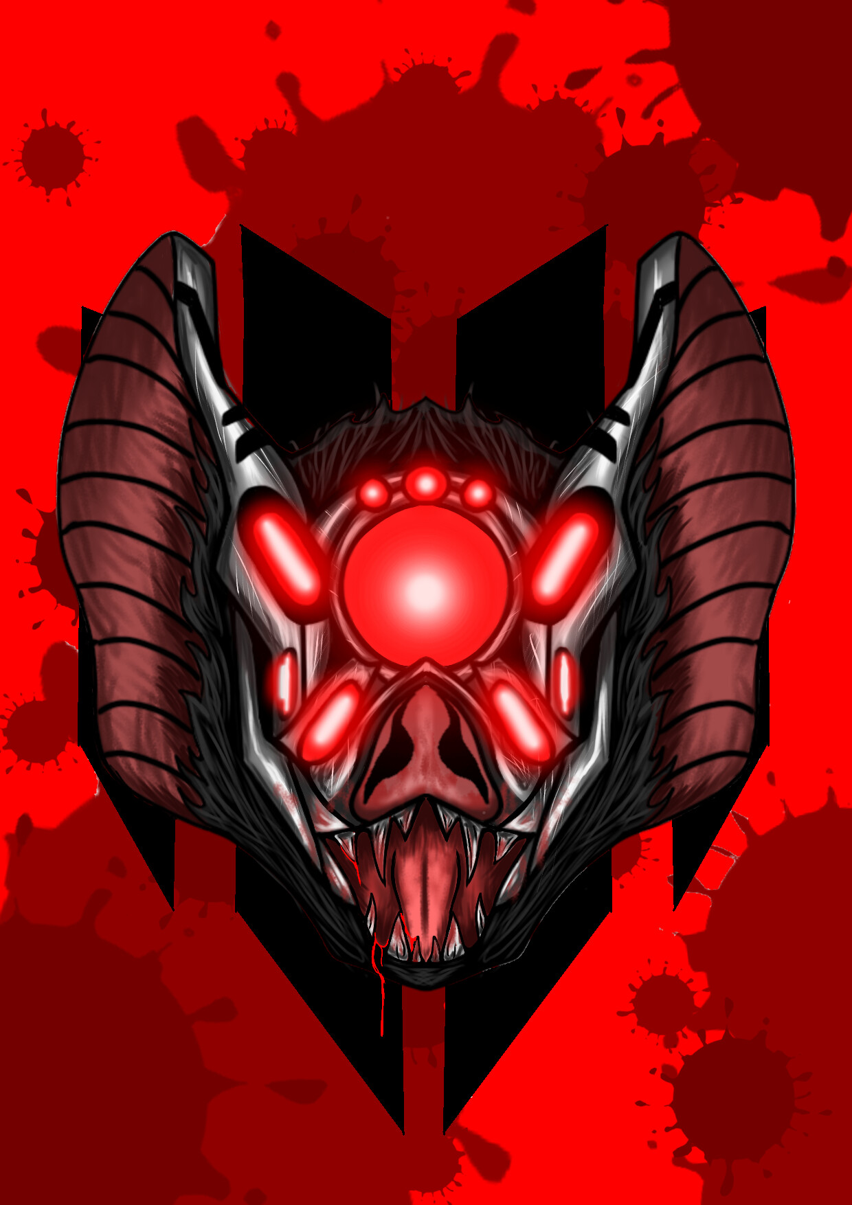 ArtStation - CYBERPUNK ANIMALS: bat