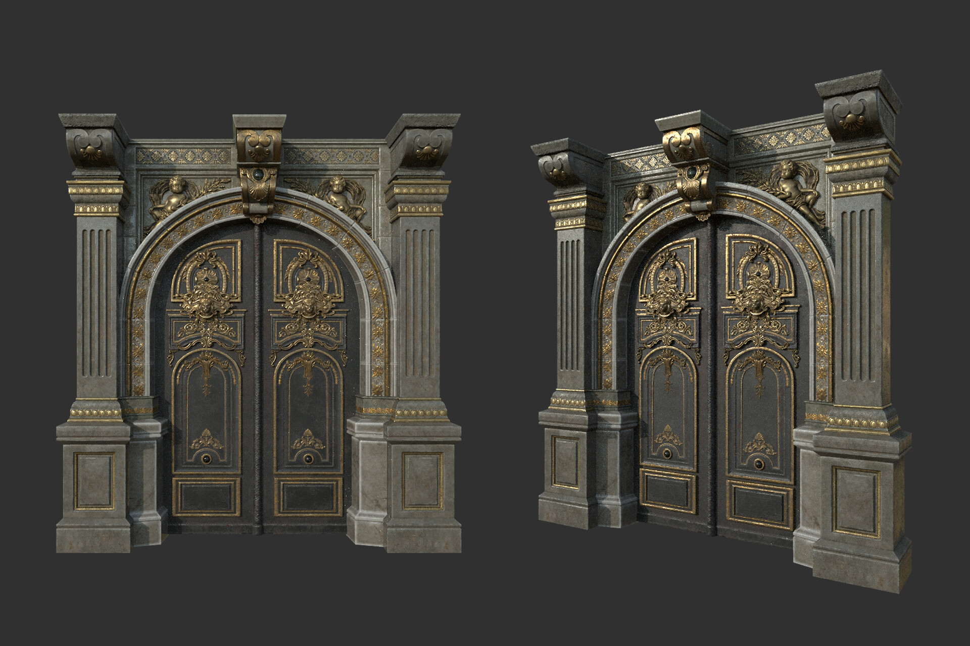 ArtStation - Saint Mary's Cathedral Concept Art Prop