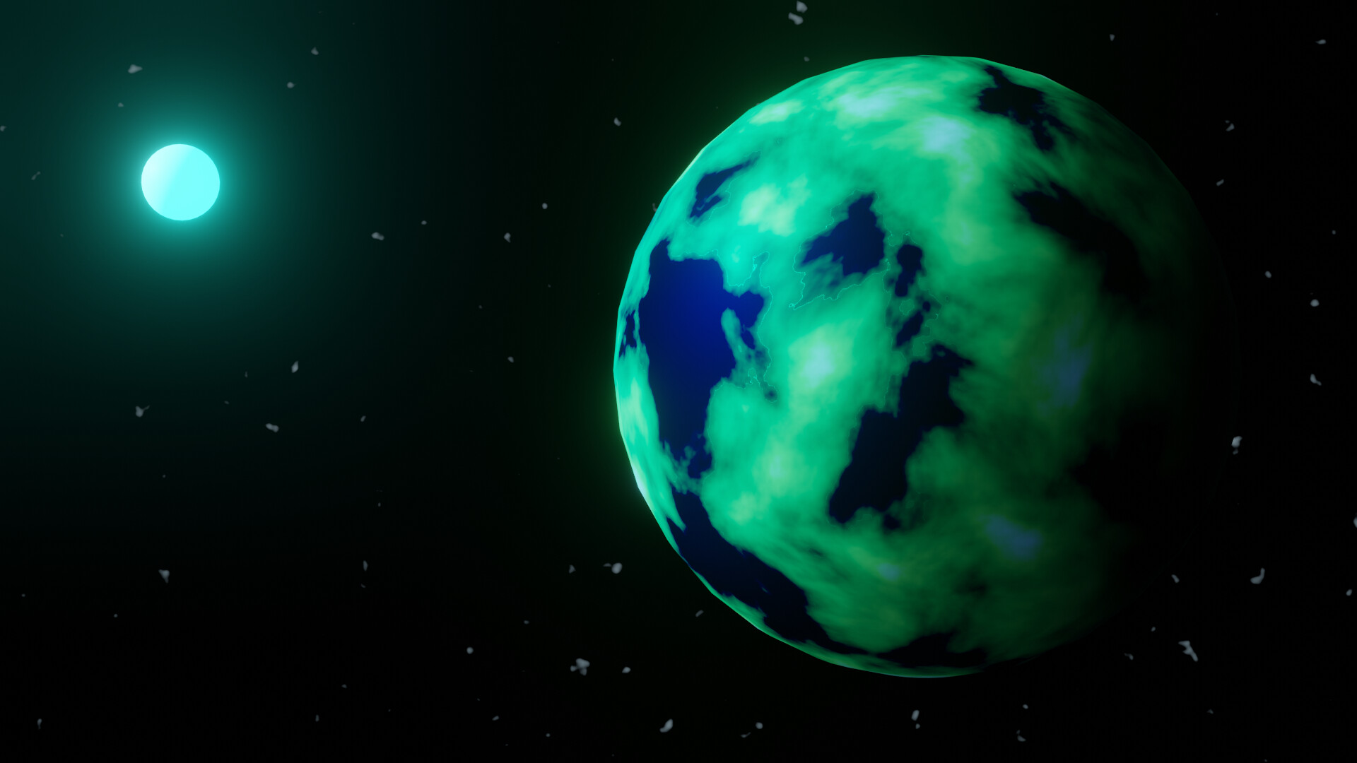 ArtStation - Distant planet