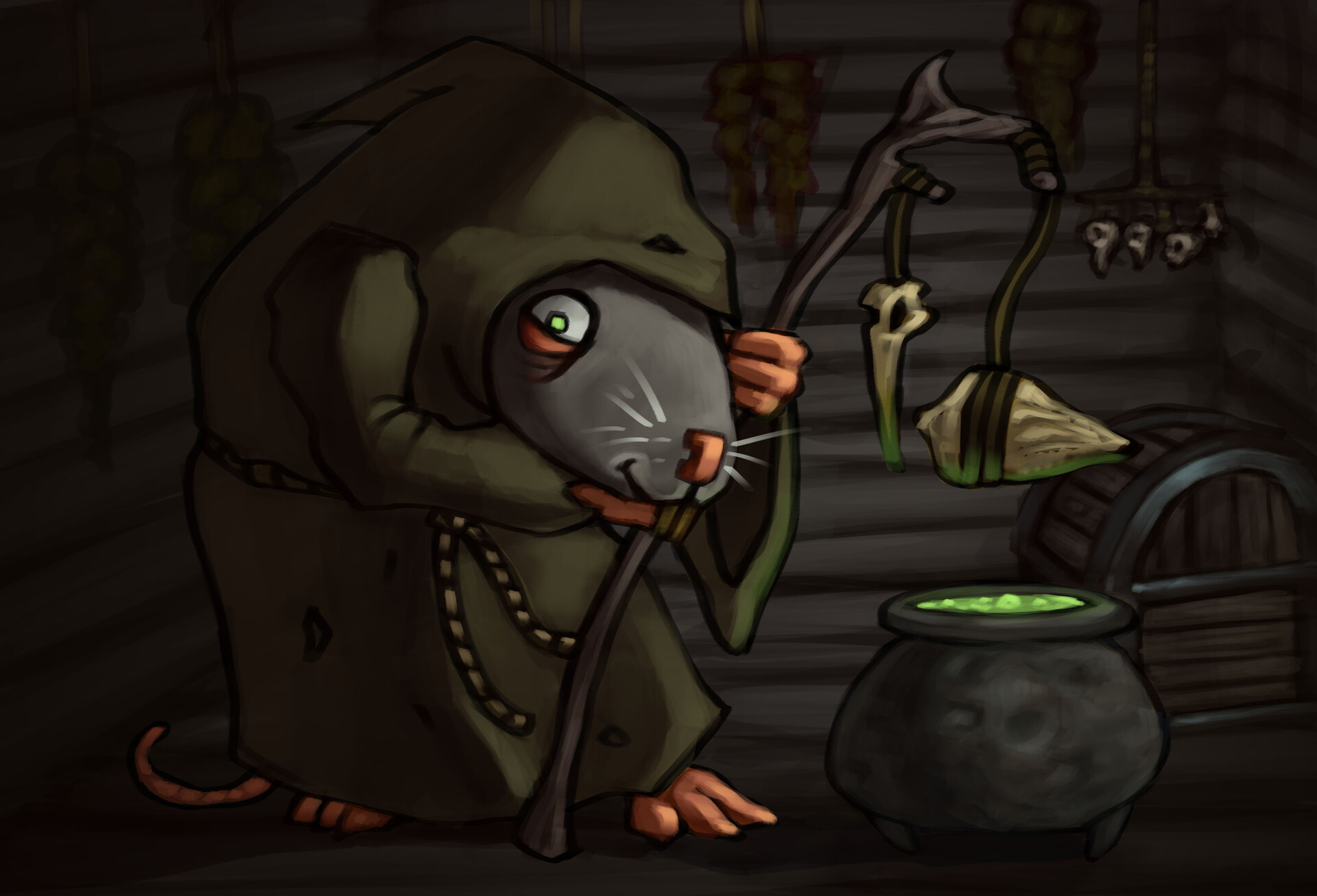 ArtStation - Ratling shaman