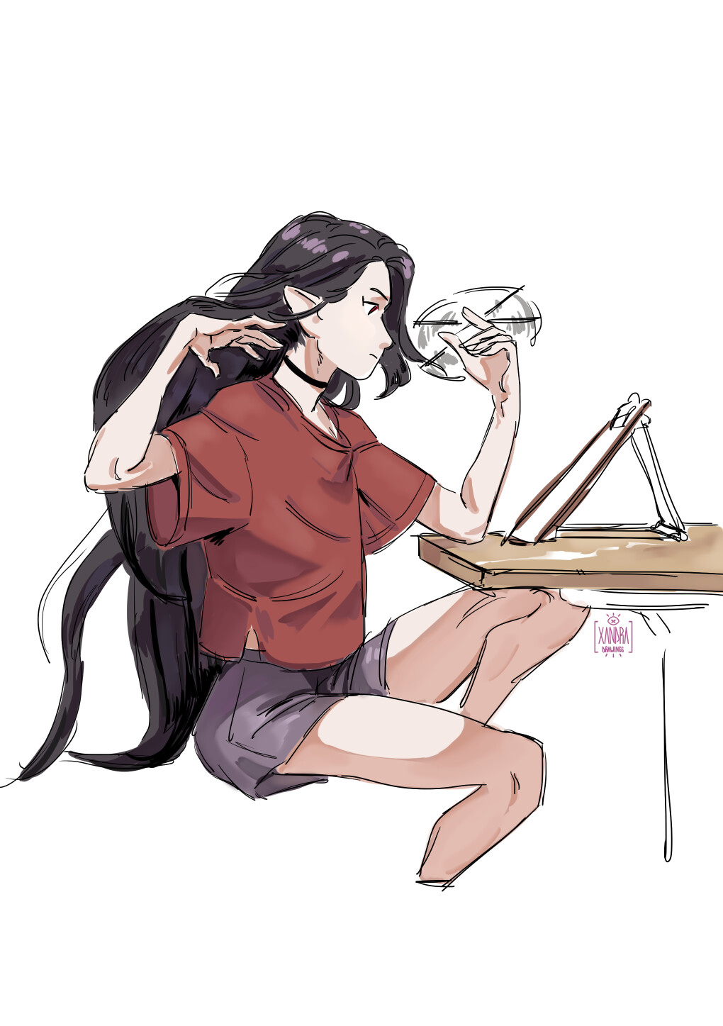 ArtStation - Writing lyircs