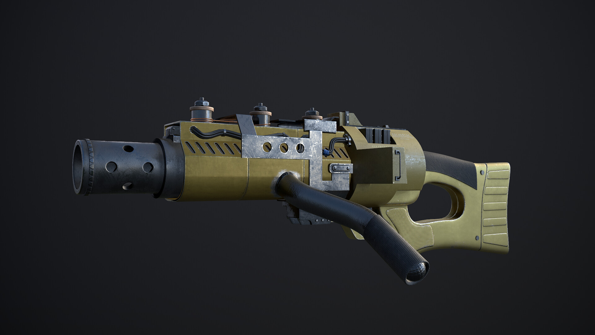 ArtStation - REGULATOR - Future weapon for VLADiK BRUTAL