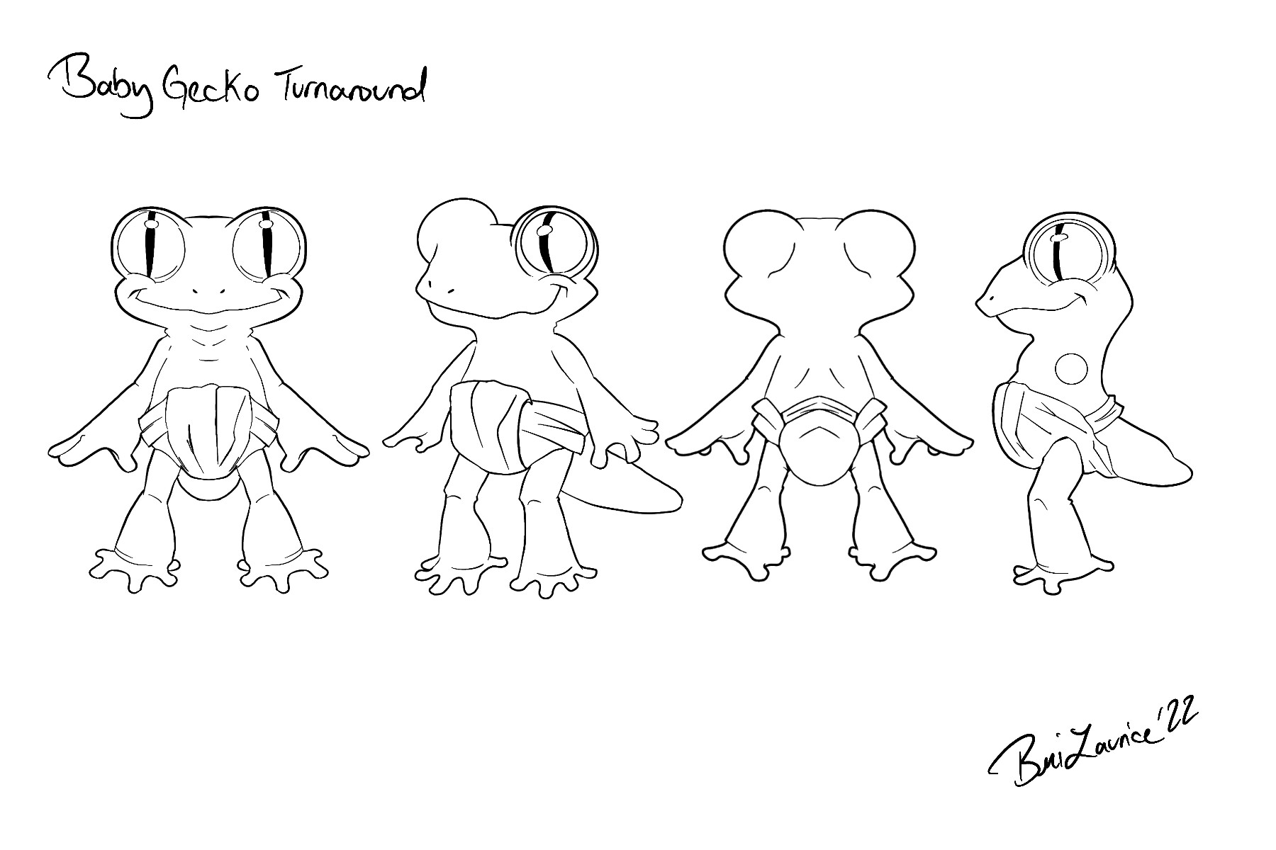 ArtStation - Kulipari (turnaround sheets)