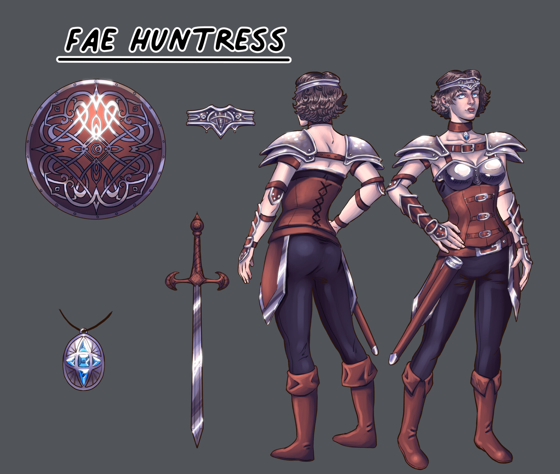 ArtStation - Character Design Sheet