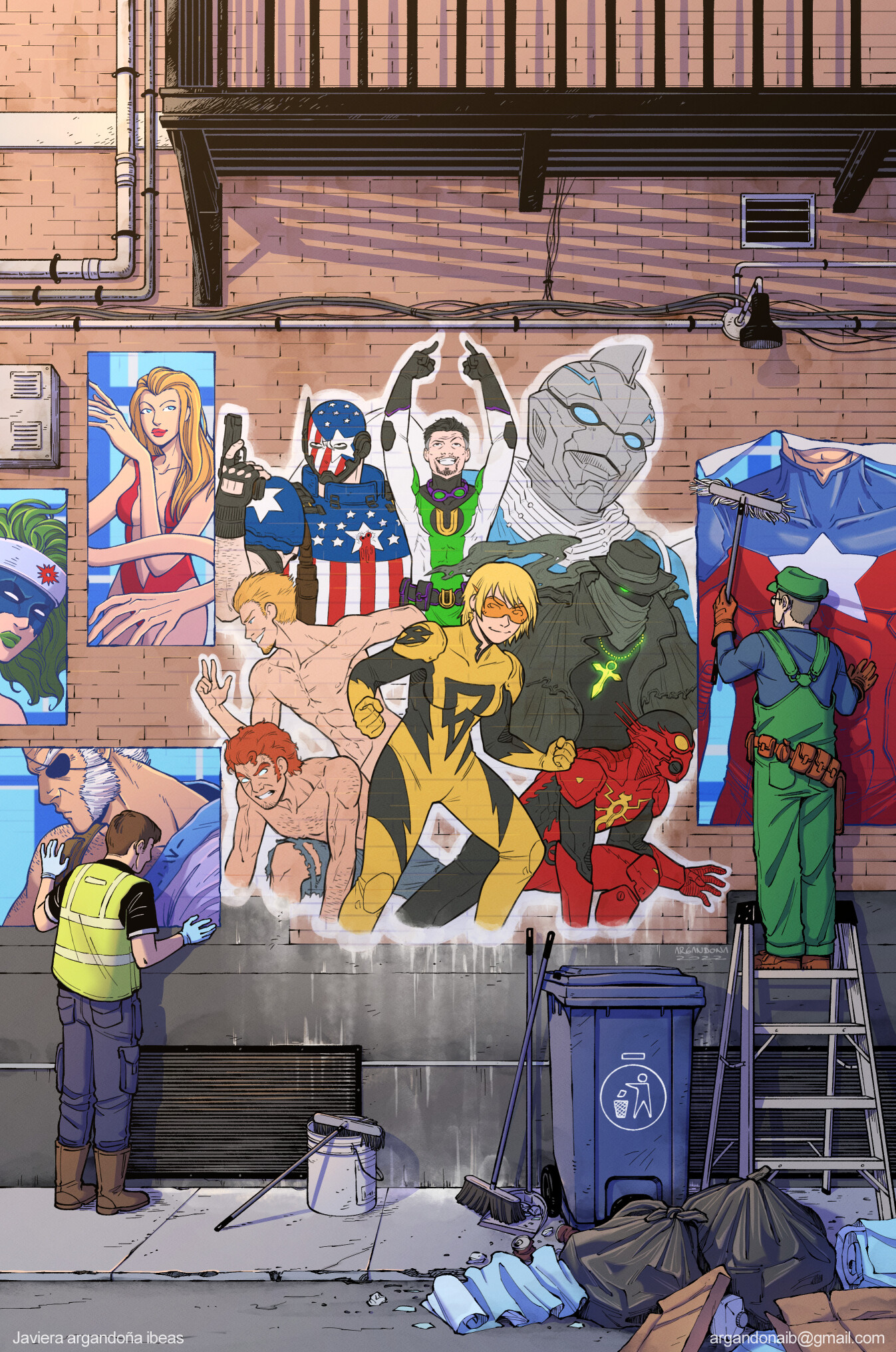 ArtStation - Super! - Variant Cover