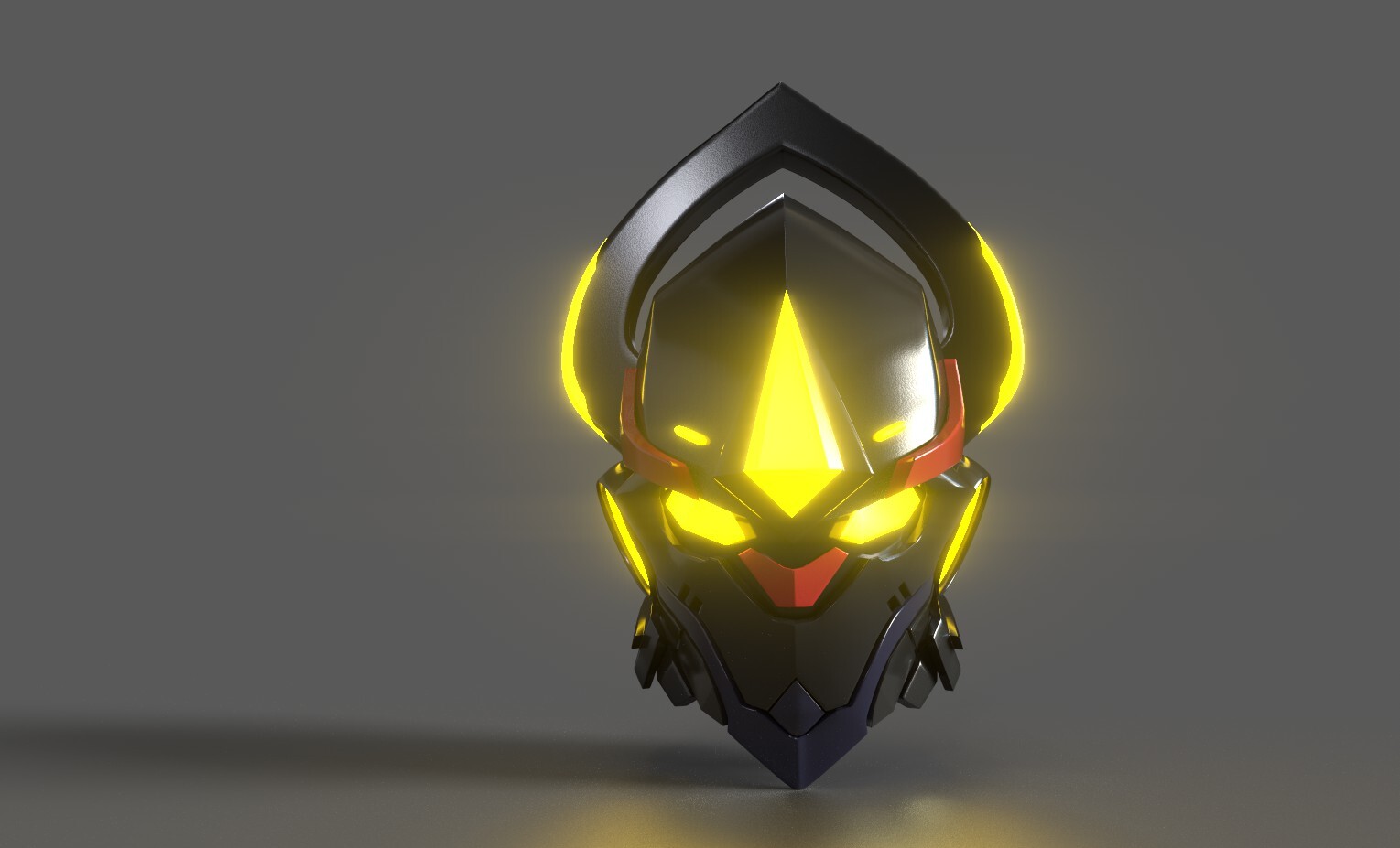 ArtStation - Mecha helmet