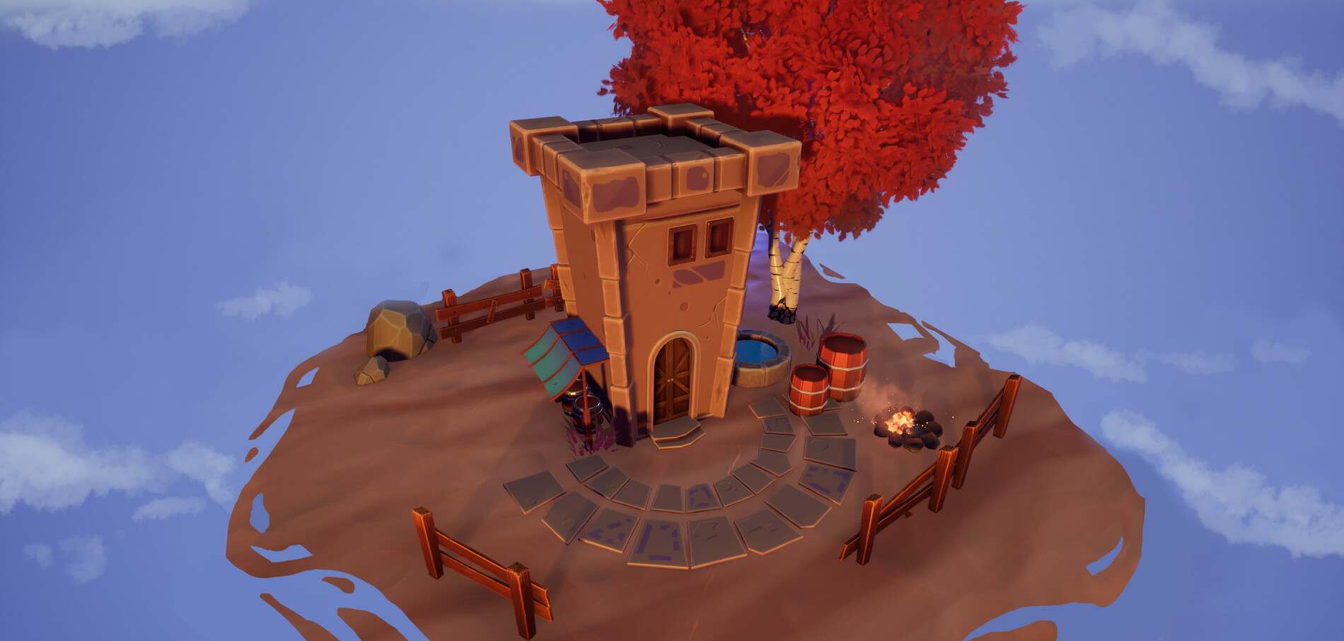 ArtStation - Desert building series