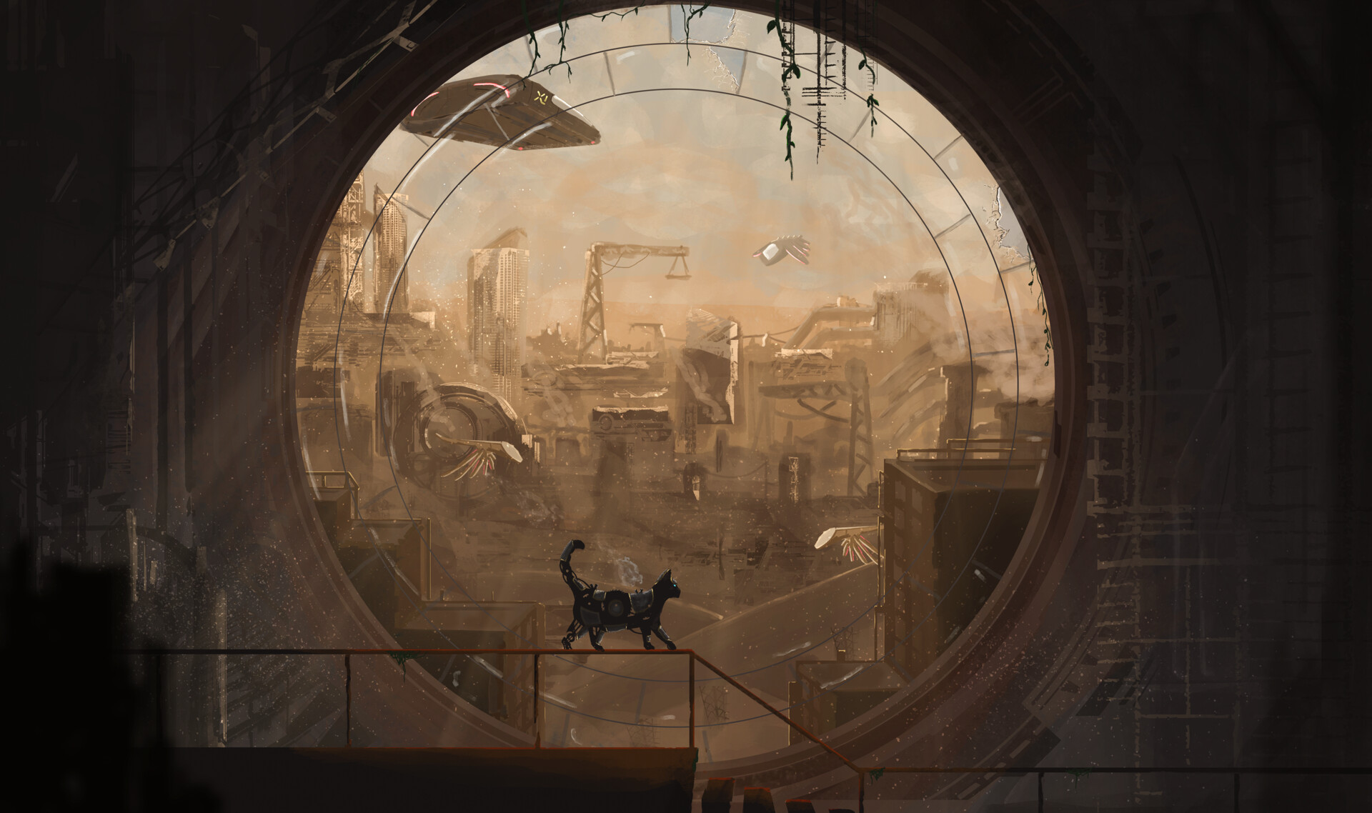 ArtStation - Cyber Cat