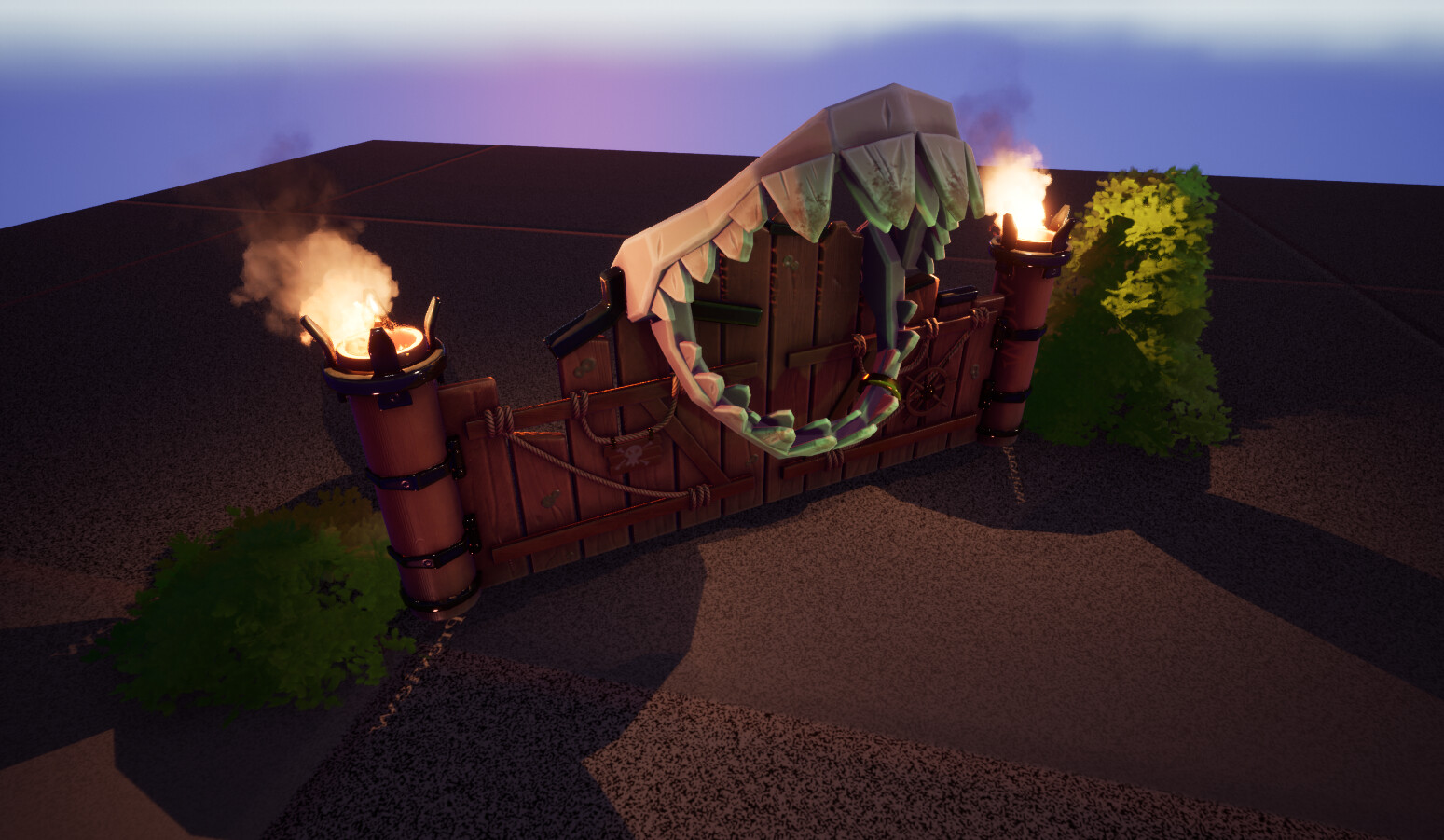 ArtStation - Pirate gate