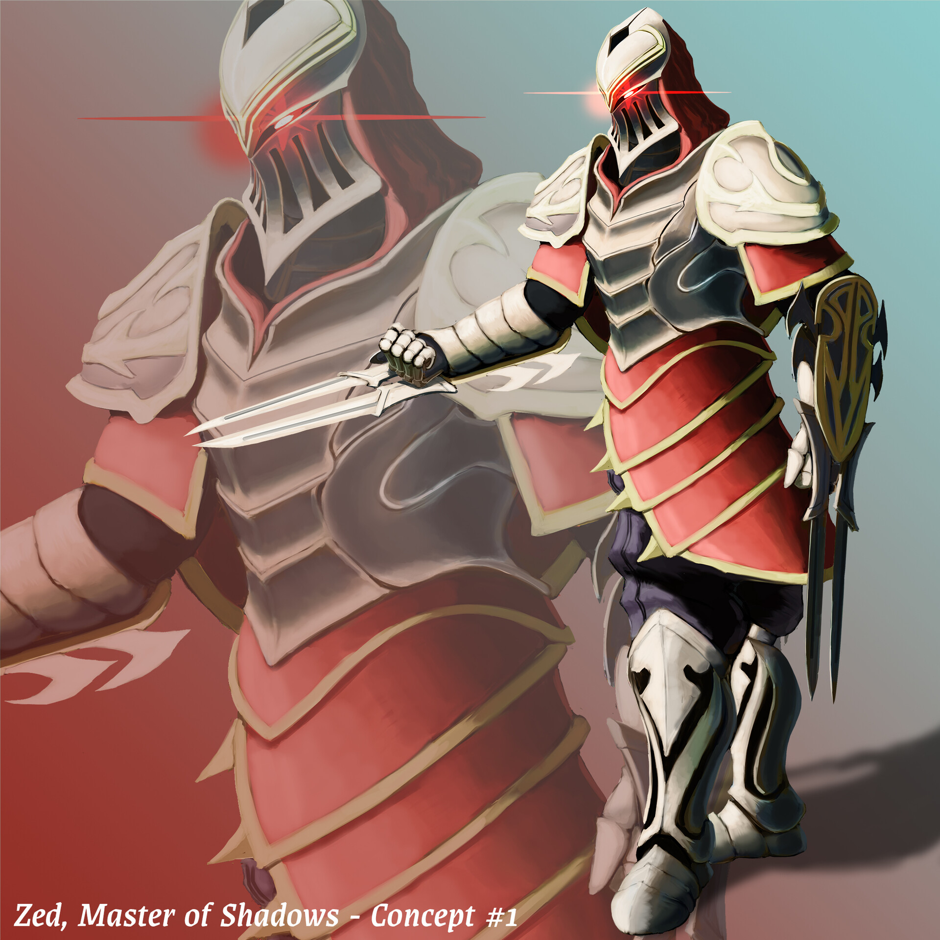 ArtStation - Zed, Master of Shadows - Concept #1