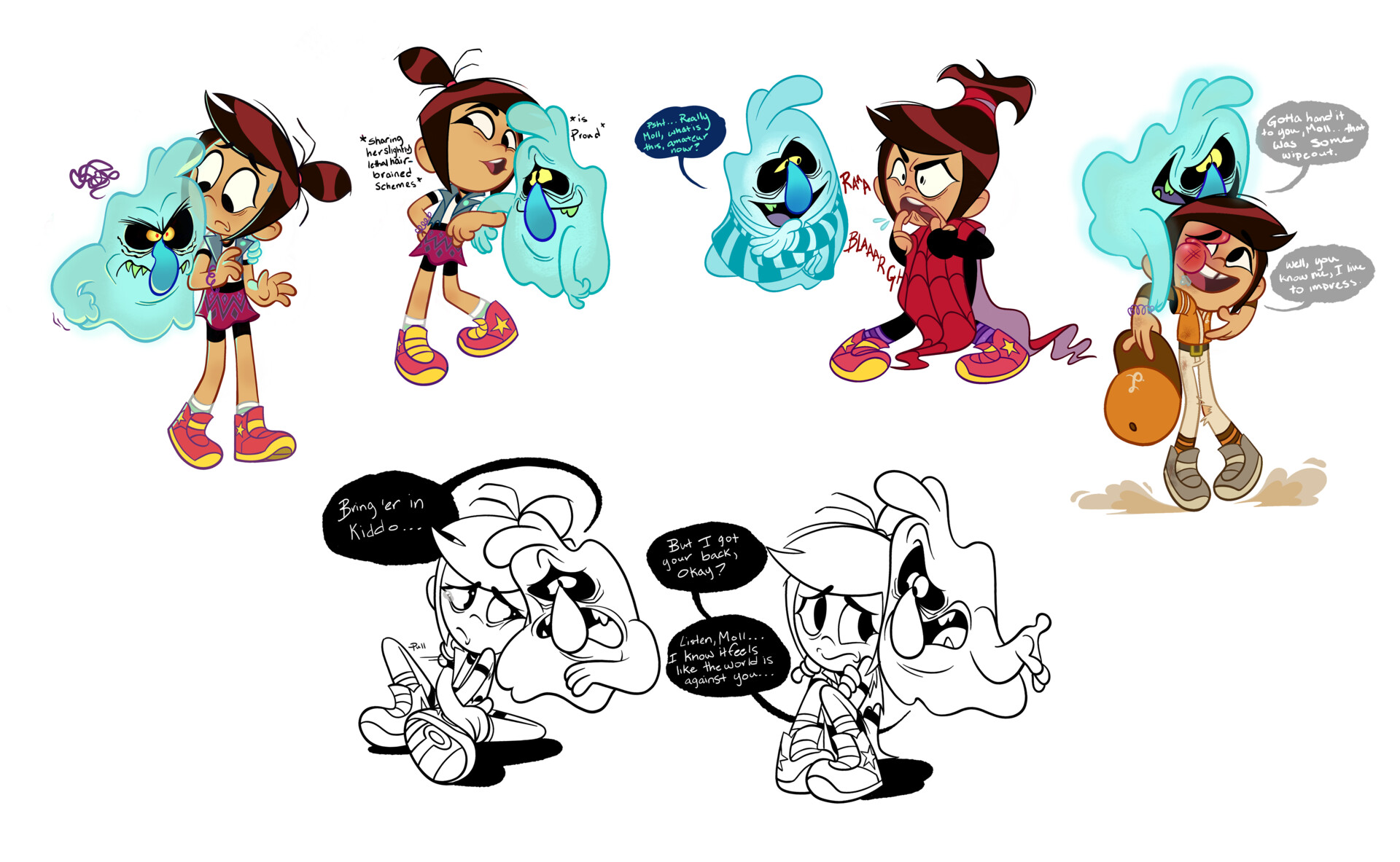 ArtStation - Molly & Scratch