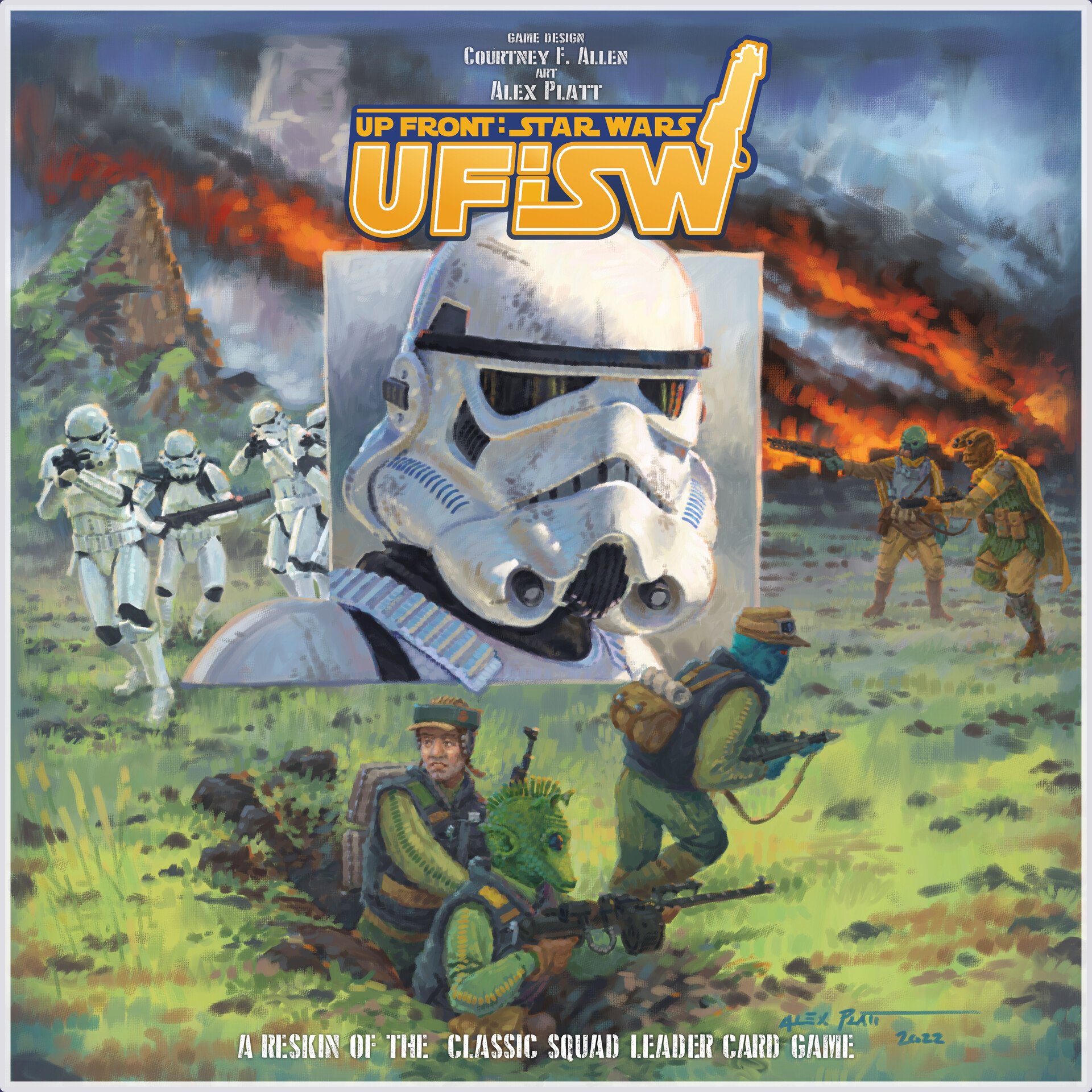 ArtStation - Up Front: Star Wars Box Art