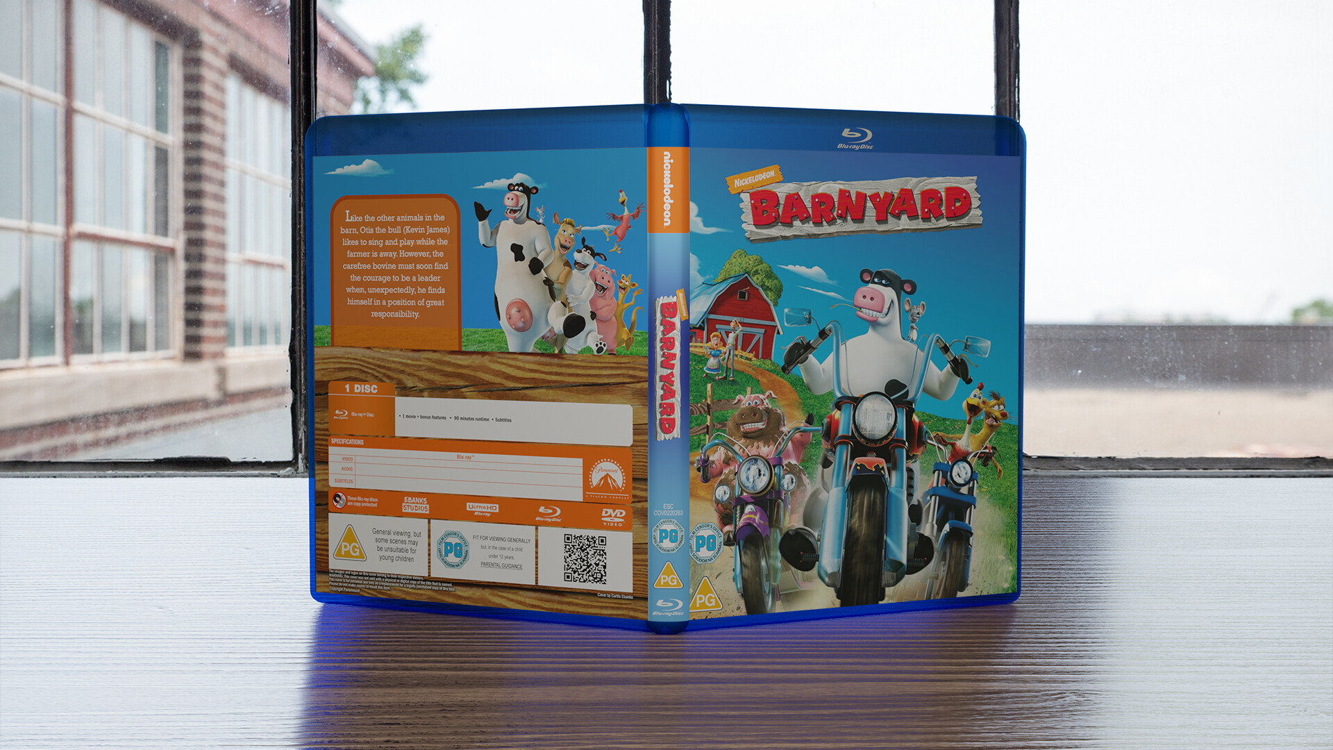 ArtStation - Barnyard (2006) Custom Blu-ray Cover