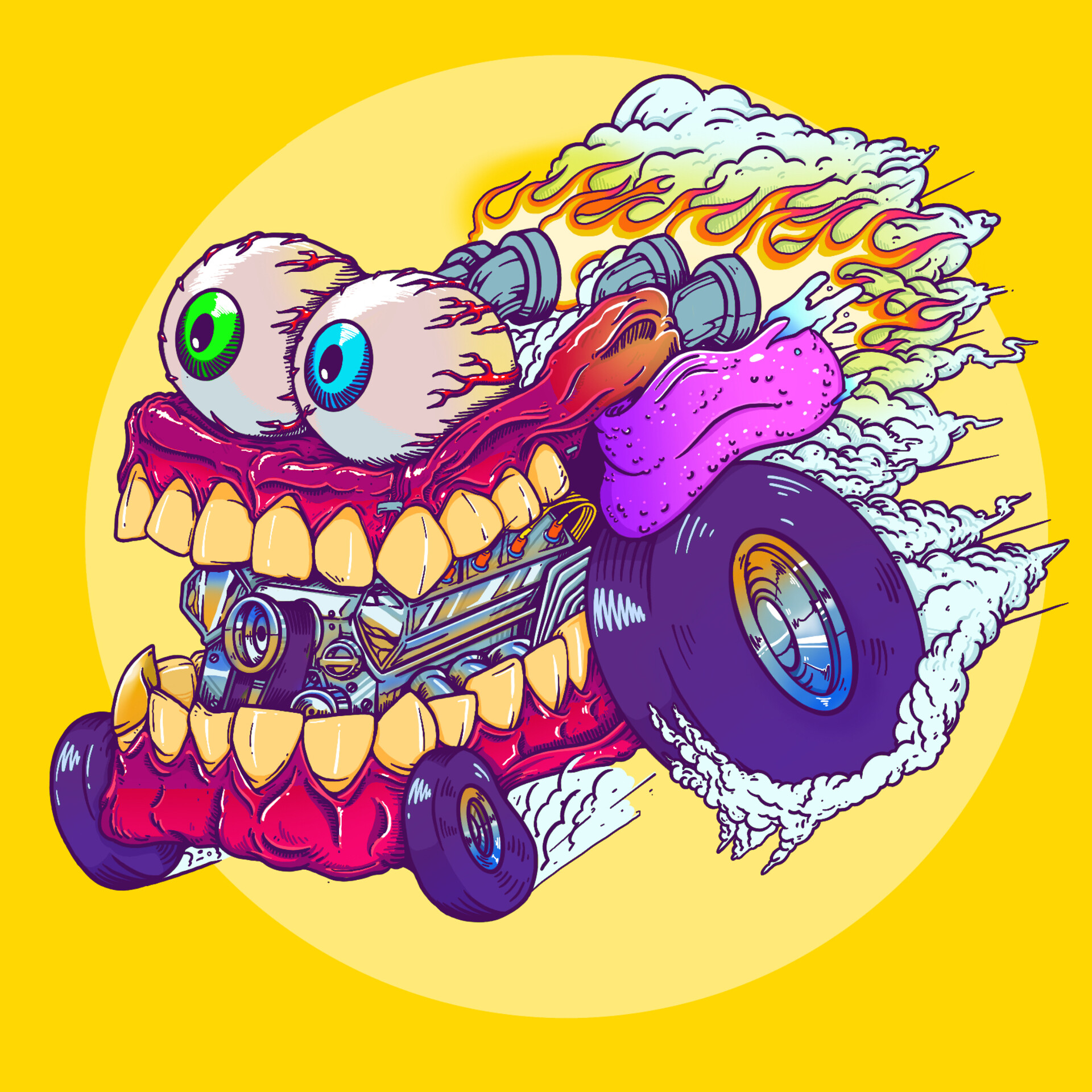 ArtStation - Crazy teeth