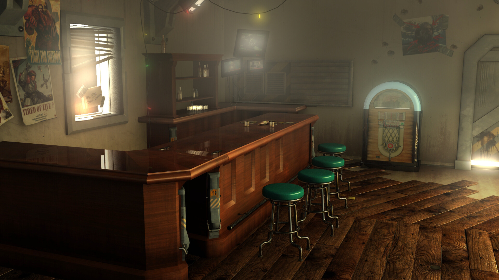 ArtStation - 3D render - Joeyray's Bar