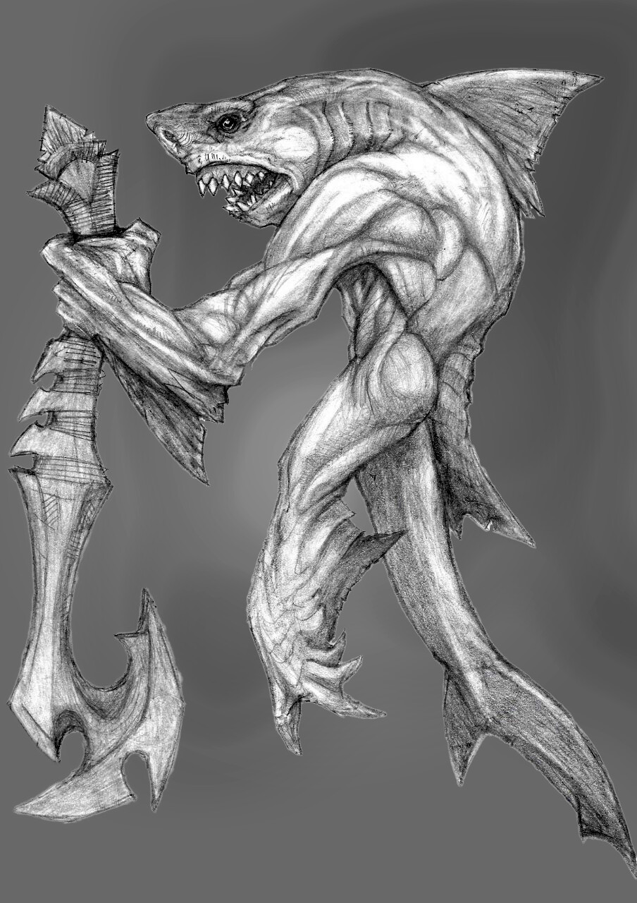 ArtStation - WereShark -RipTide