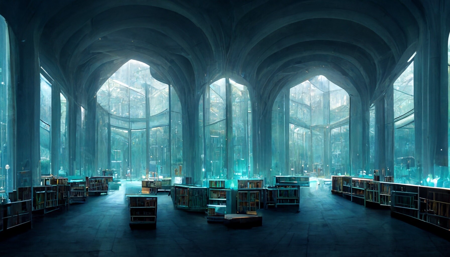 ArtStation - Library of the Well of Souls