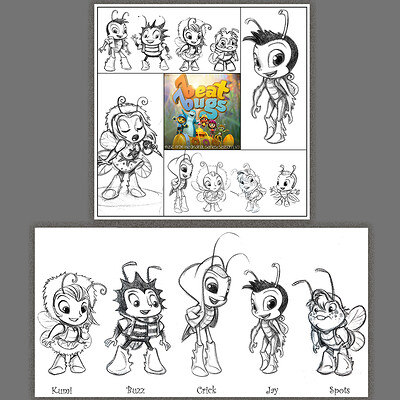 beat bugs coloring pages