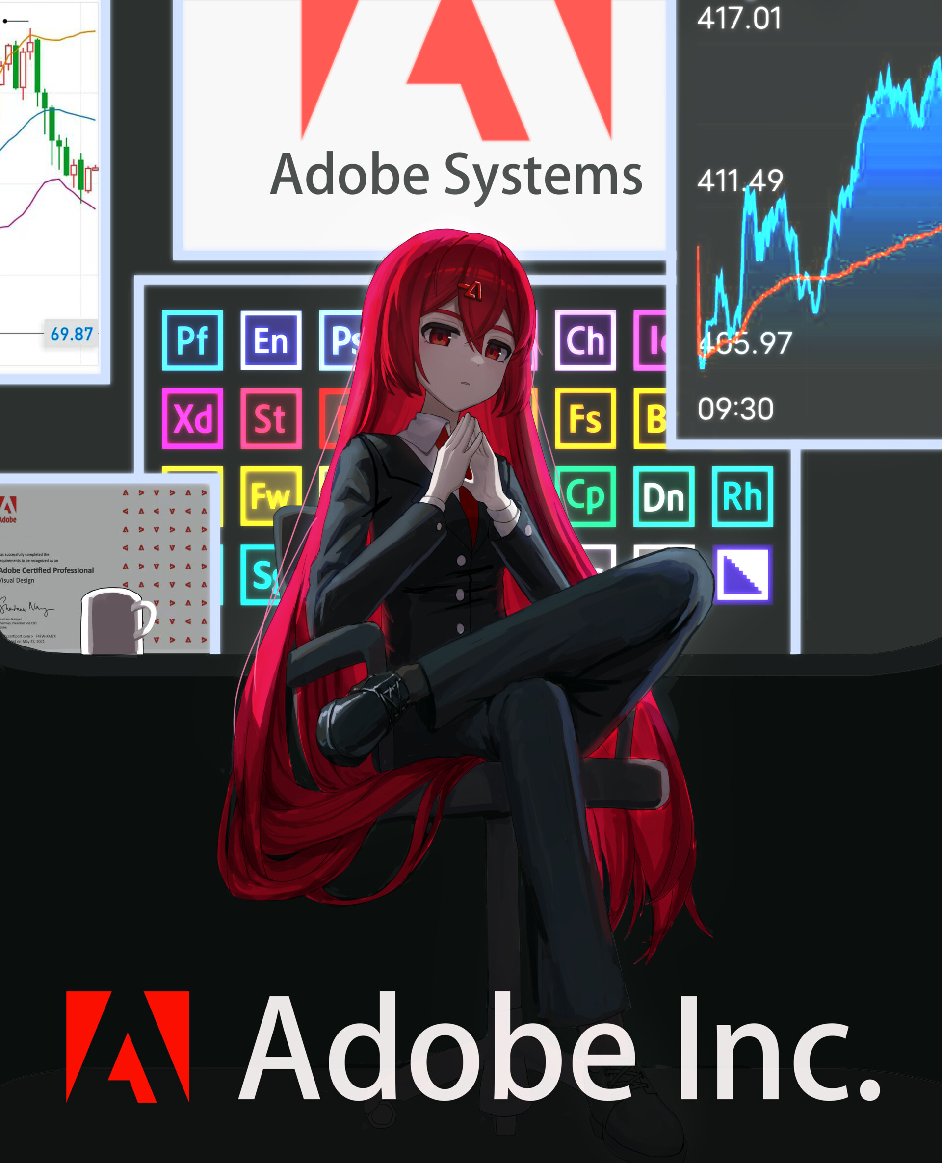 ArtStation - Adobe Inc. personification