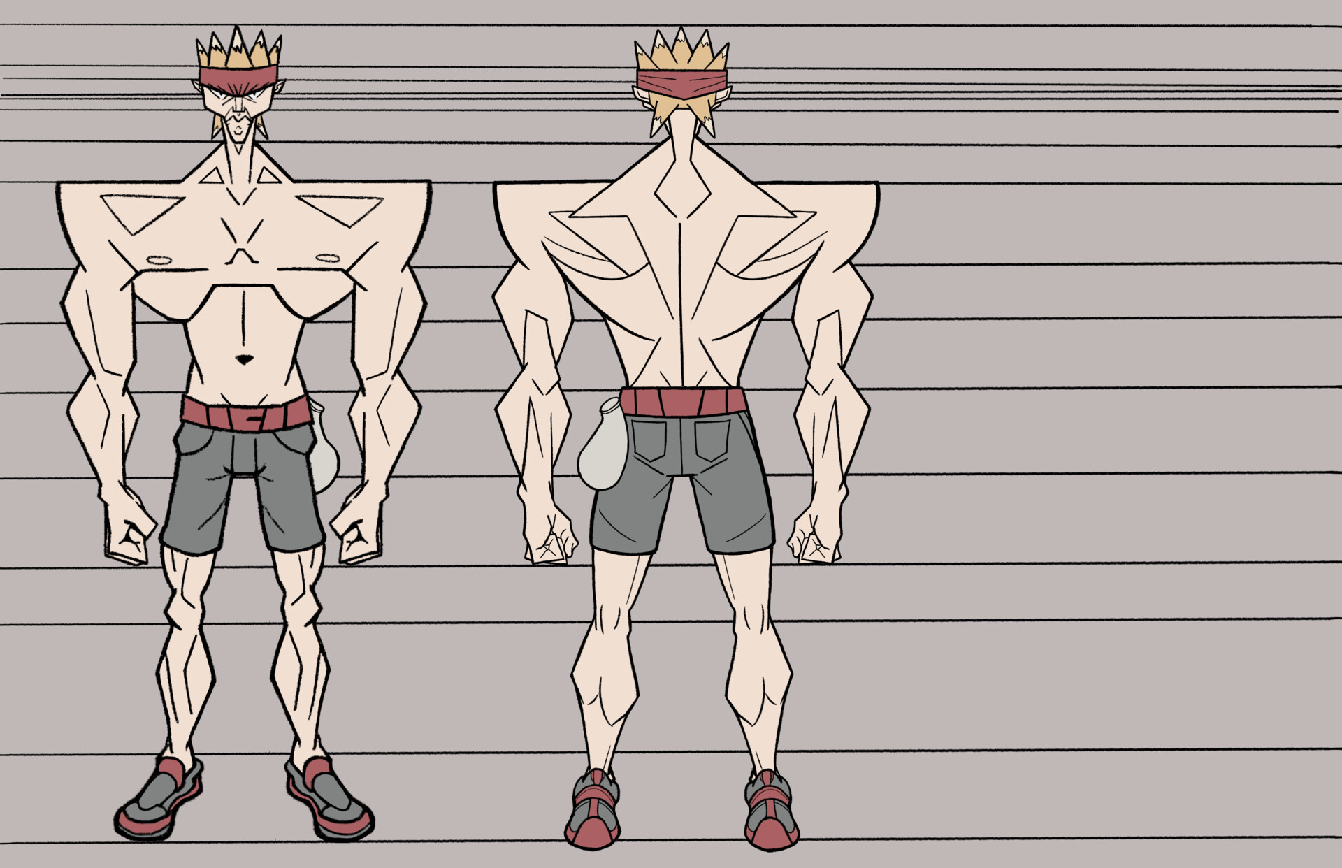 ArtStation - Grip Strength Character Sheet