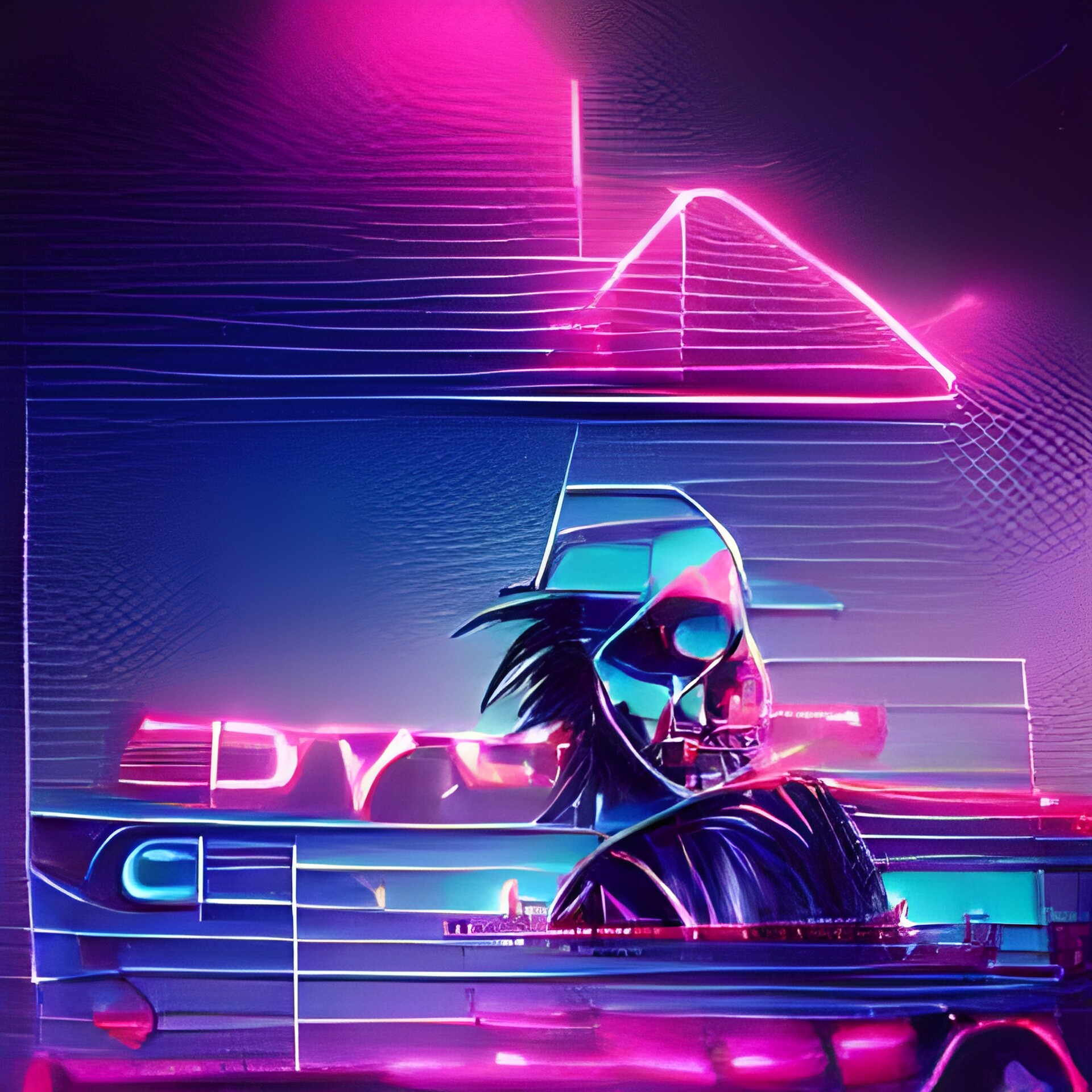 ArtStation - VHS Retrowave Vibes