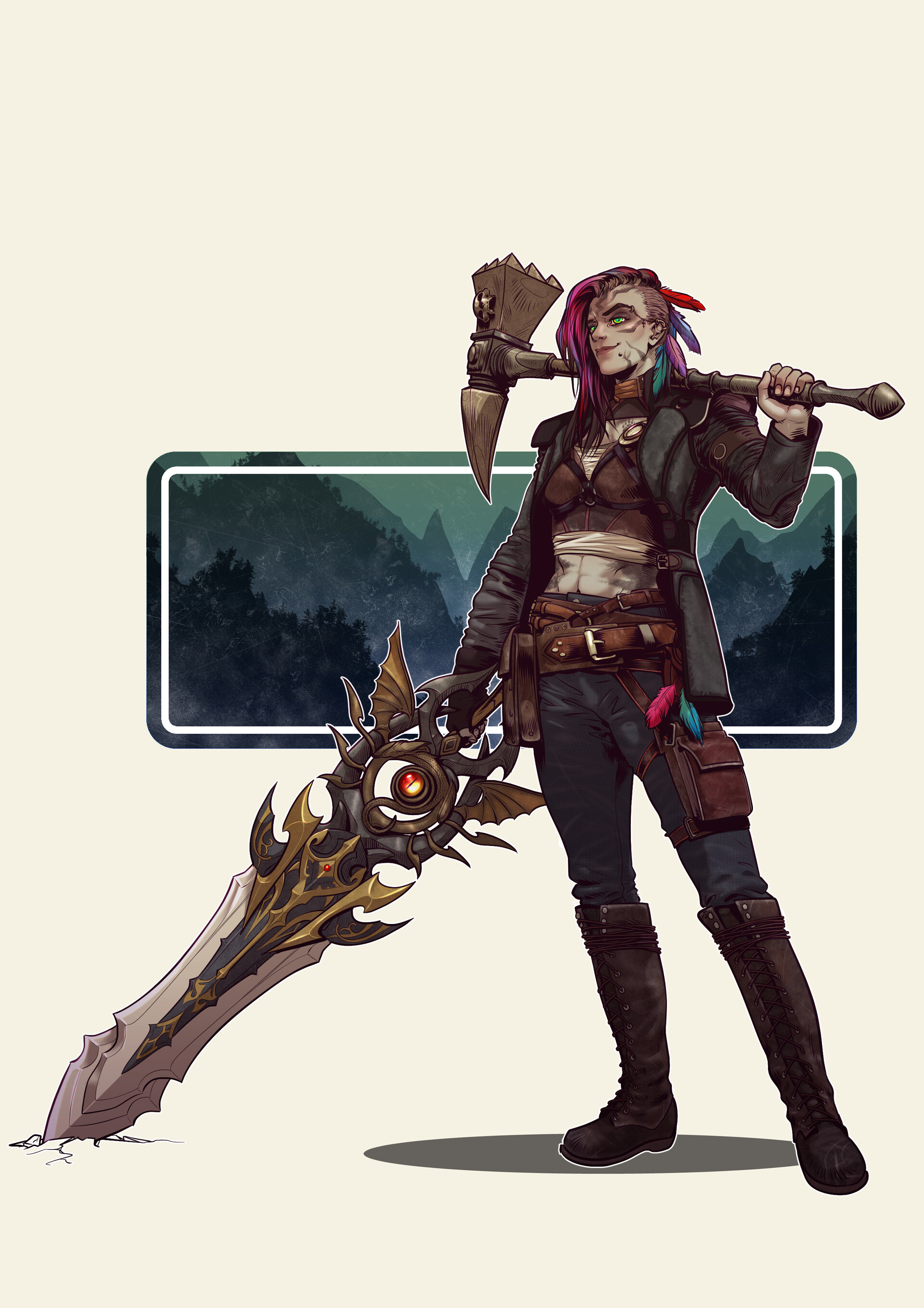 Leonardo Cino 🇮🇹 - Commissioned Character Designs